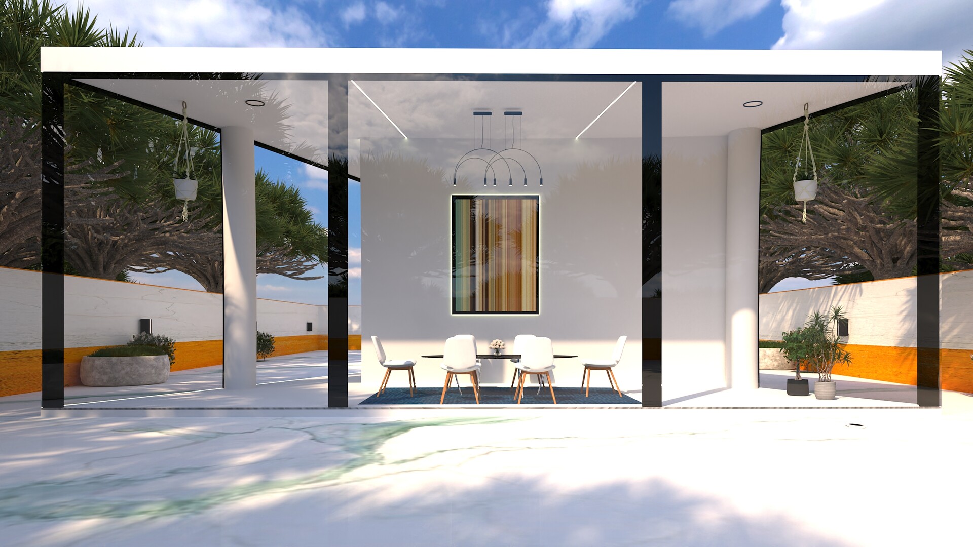 ArtStation - EXTERIOR MODEL WITH 3DS MAX VRAY-6
