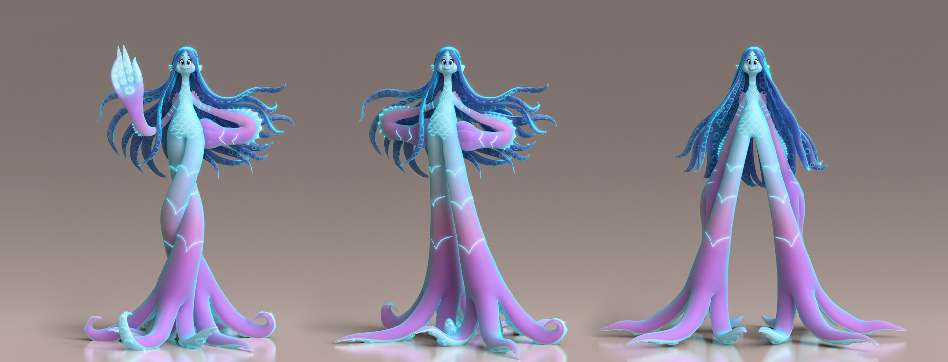 Charles Ellison - Mega Ruby & Agatha Krakens :: Ruby Gillman - Teenage ...