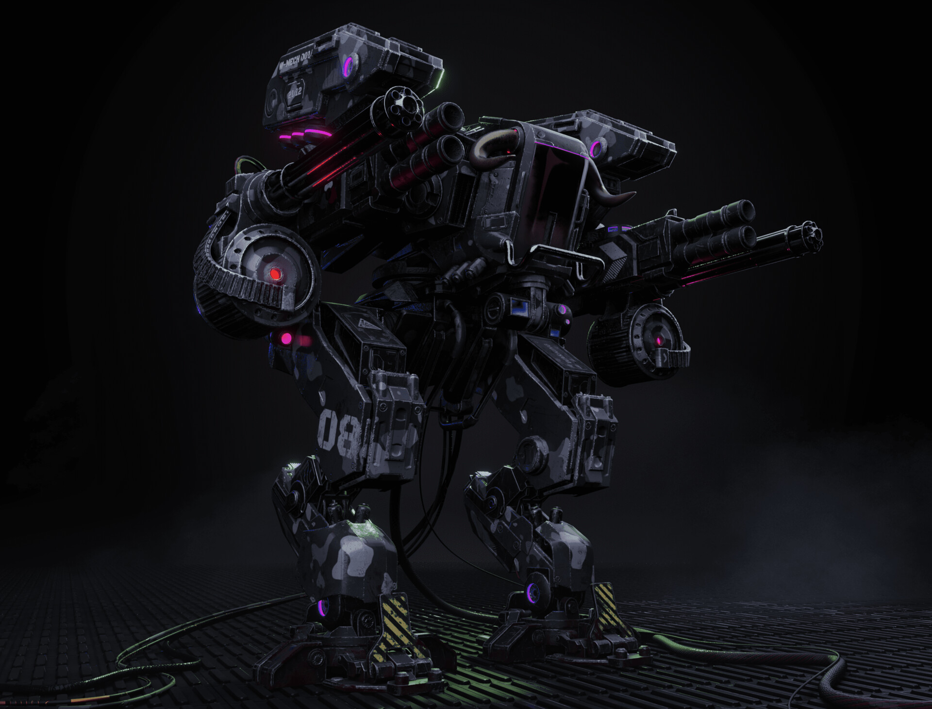 ArtStation - Sci-Fi Mech Robot