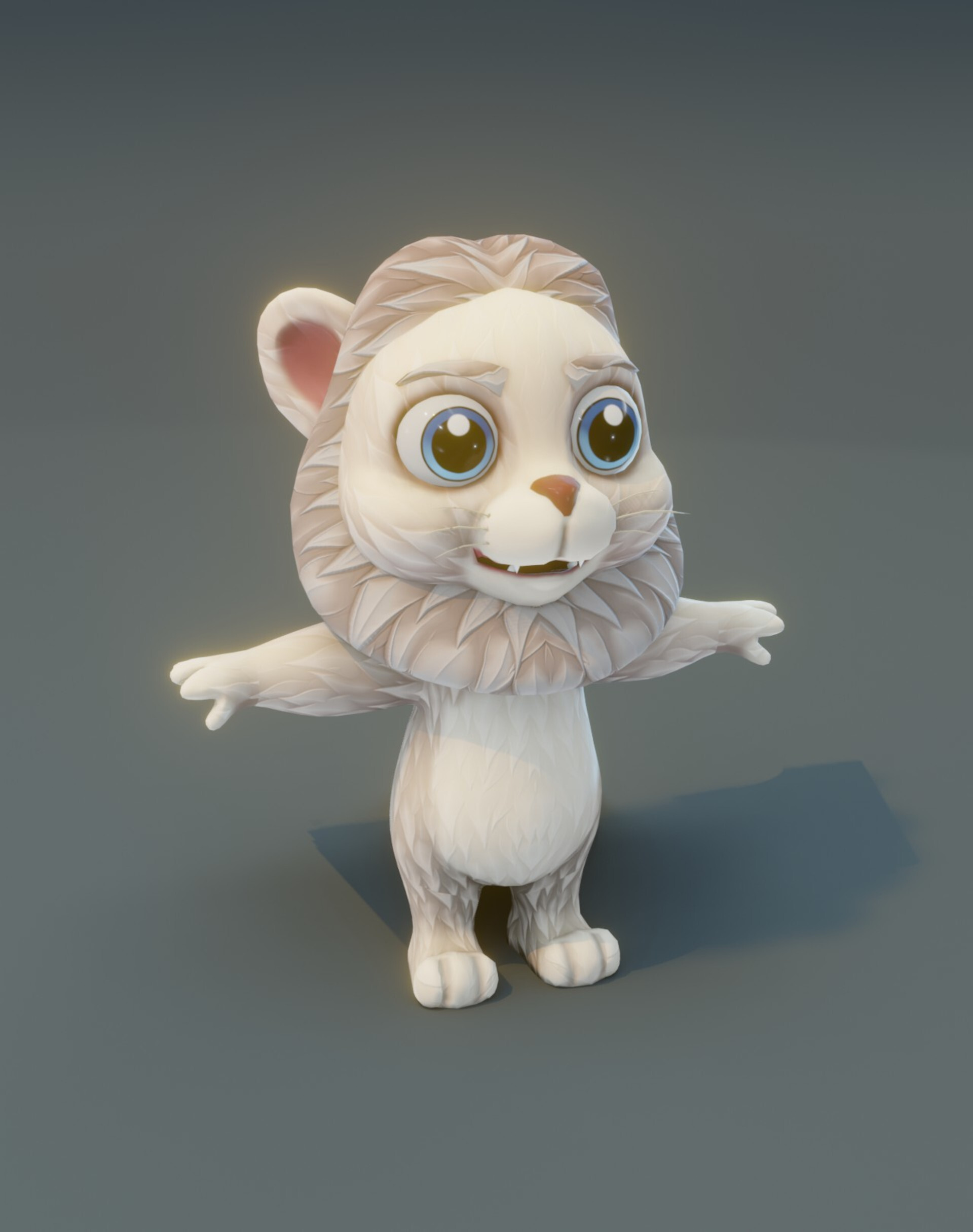 3D Disco - Animated Cartoon Animals 3D Models Pack #7