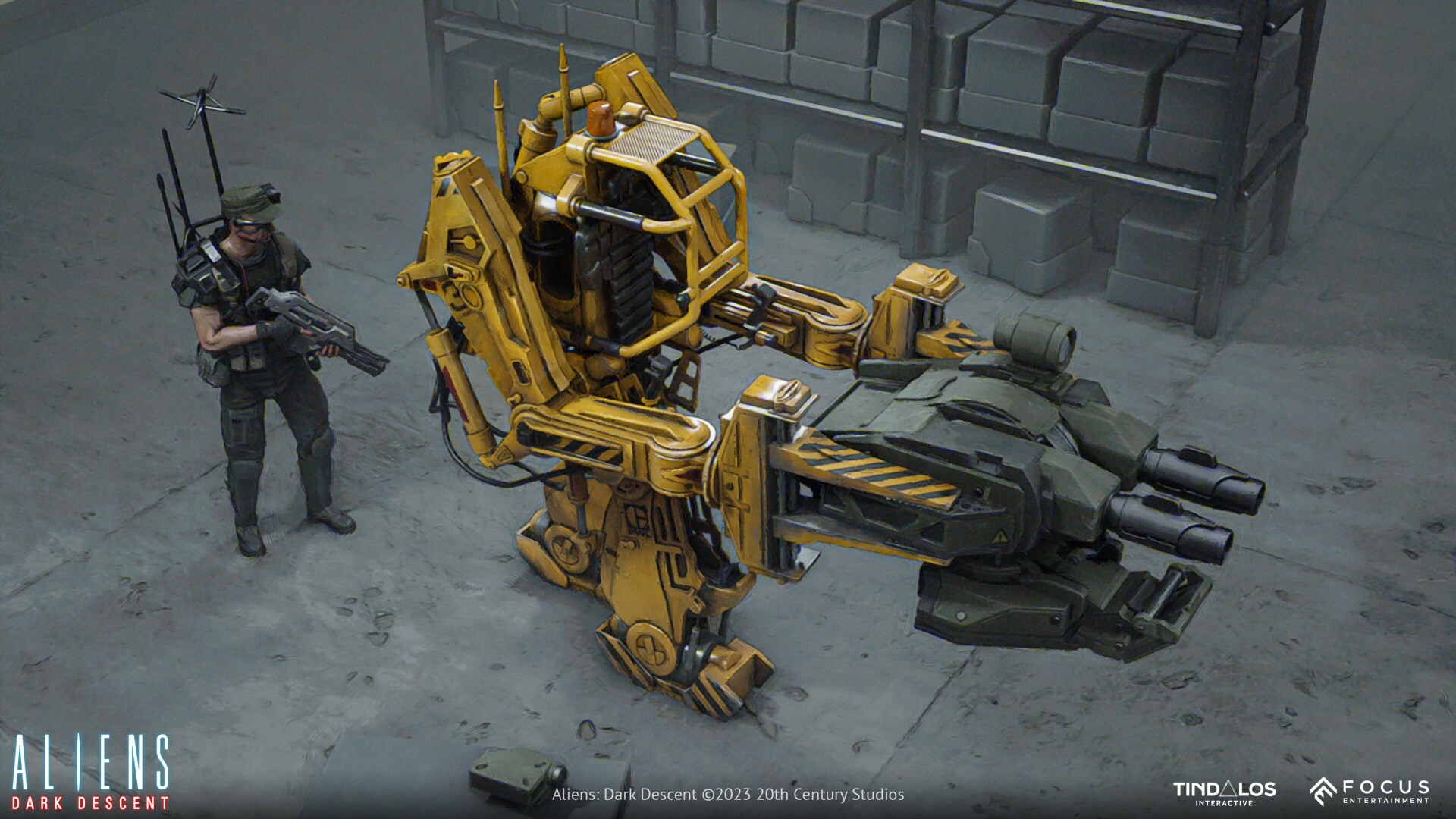 Sergey Kritskiy - Aliens: Dark Descent. Weapons concepts