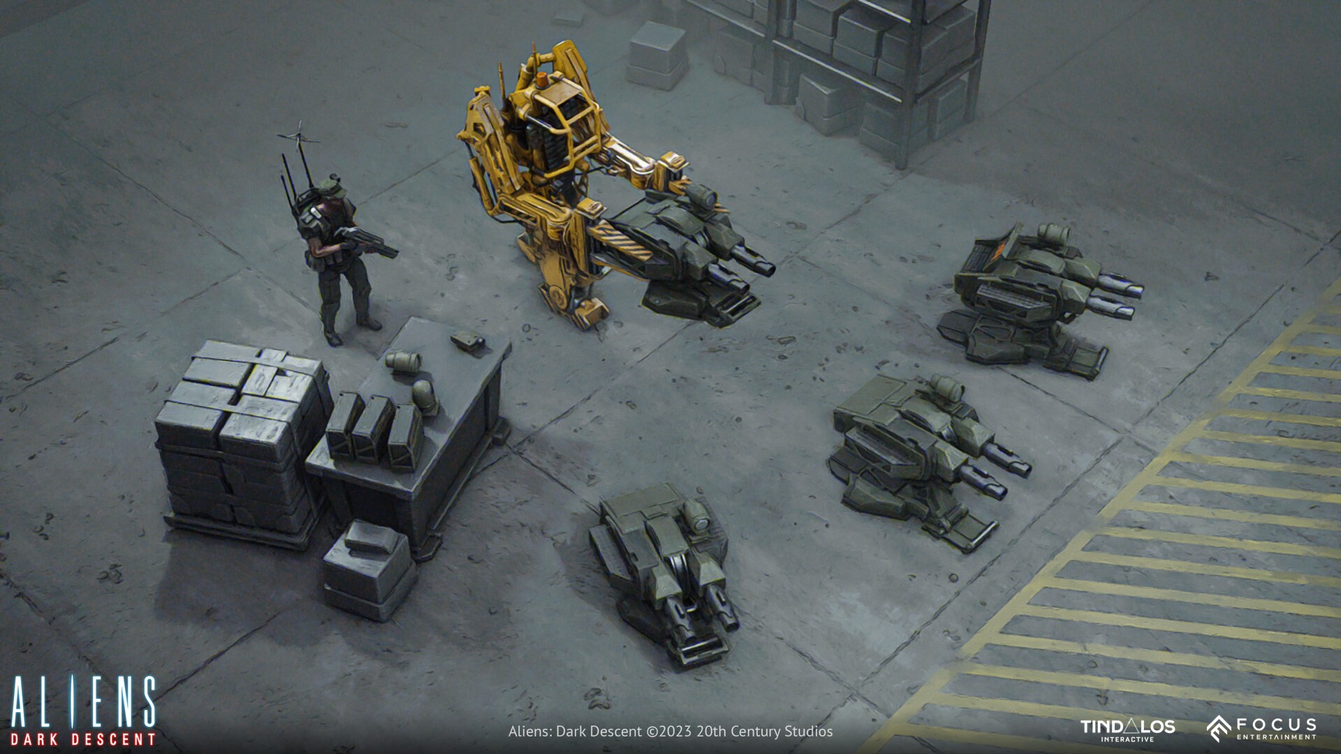 Sergey Kritskiy - Aliens: Dark Descent. Weapons concepts