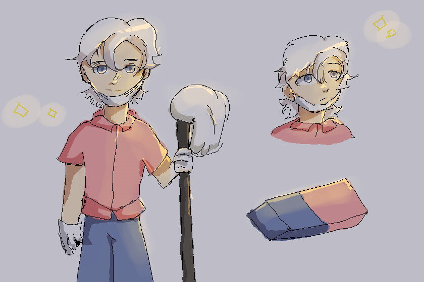 ArtStation - Eraser humanization