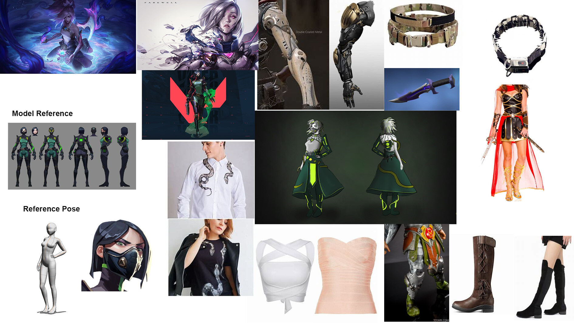 Junjie Teoh - Viper Character Design