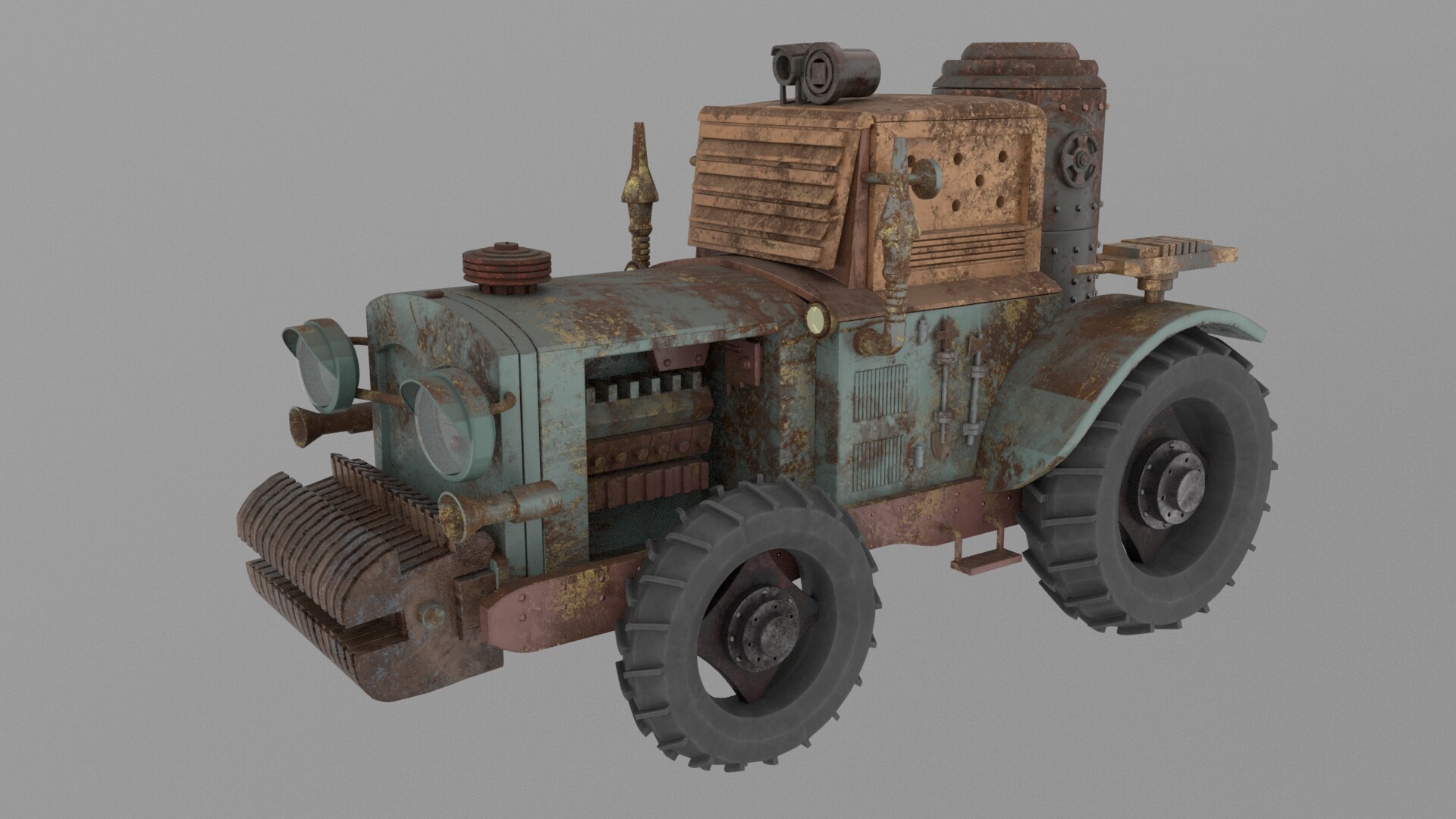 ArtStation - Tractor