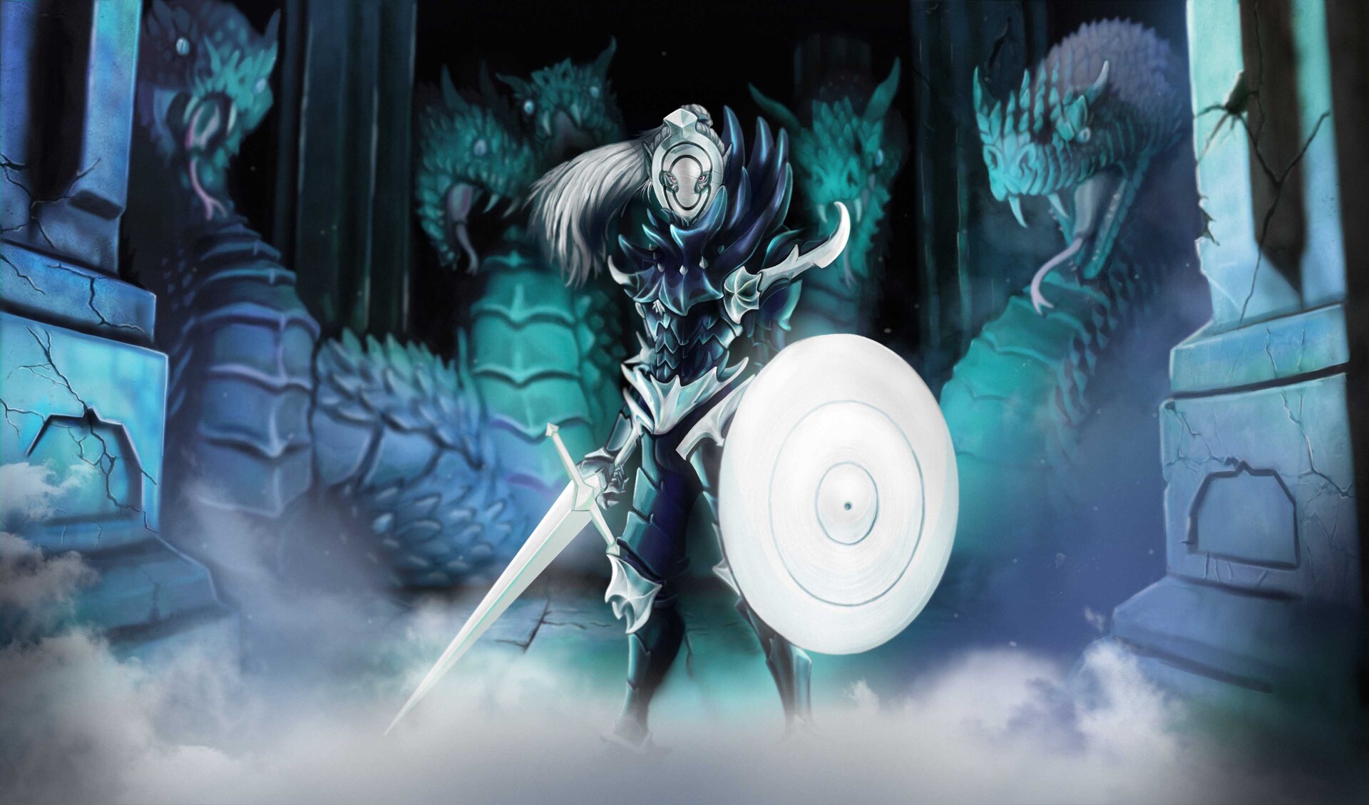 ArtStation - Dark Elf Character Concept Art - Elakir Foot Soldier.