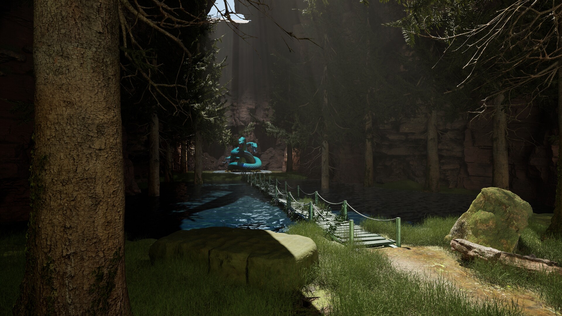 ArtStation - Cave Environment With Small use of Niagara particle system