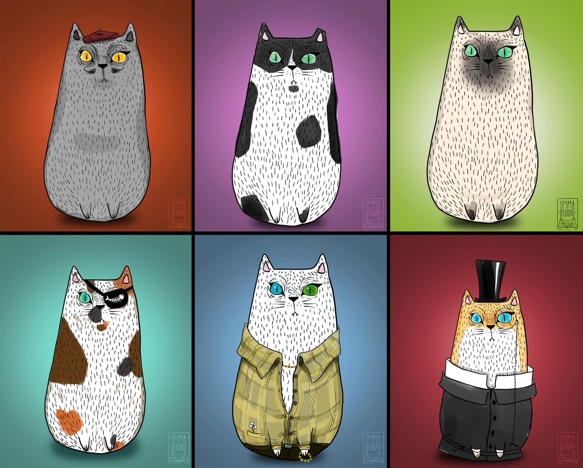 ArtStation - Cat People