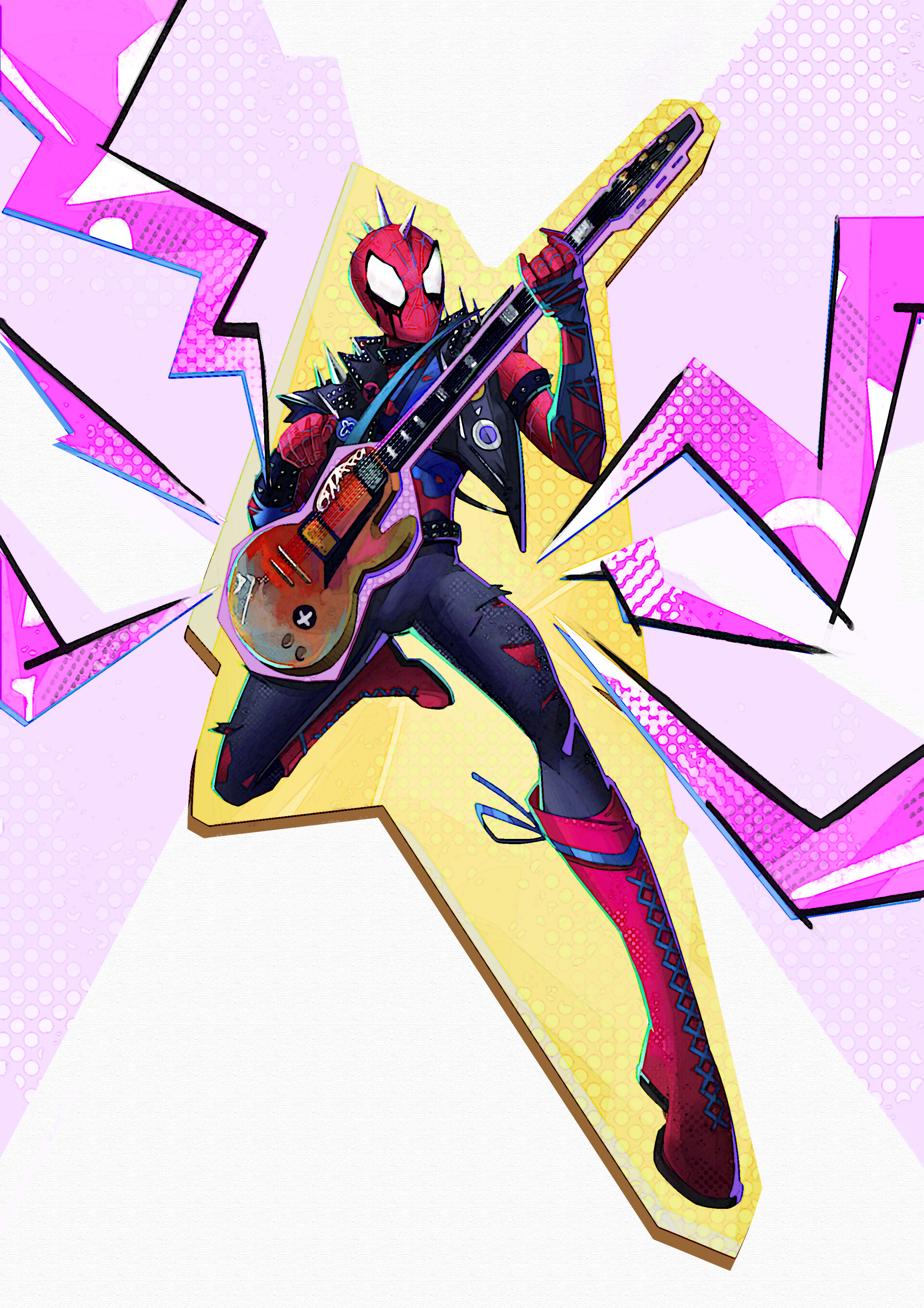 ArtStation - Punk Spider—Man