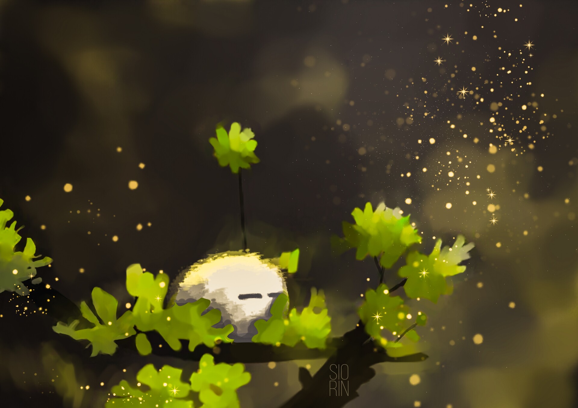 ArtStation - continuation of the journey of the little forest spirit