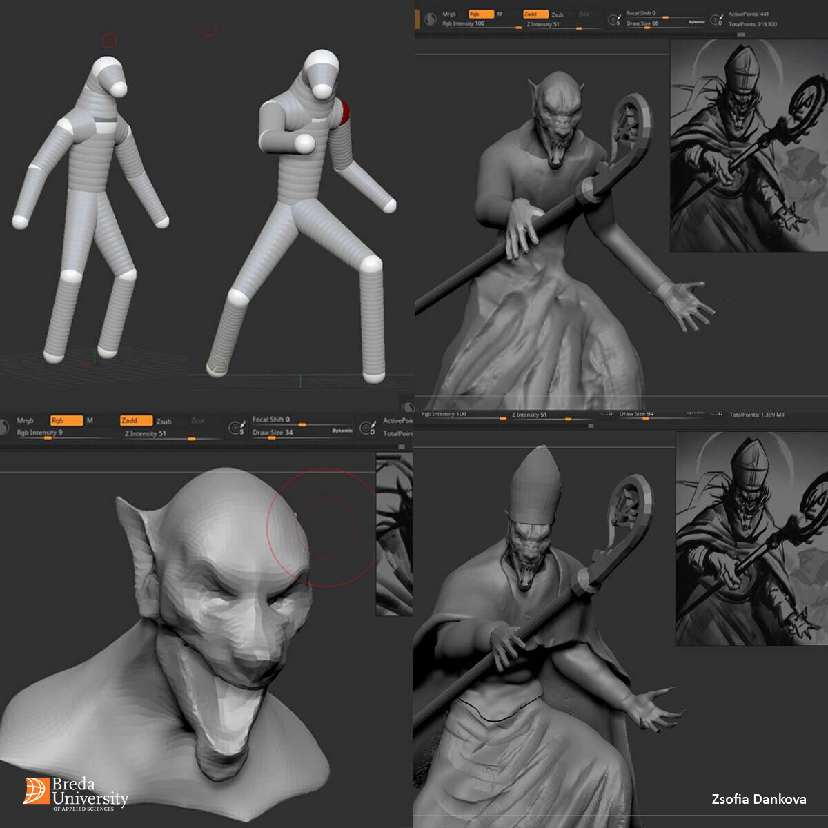 Breda University of Applied Sciences - Record sleeve and band art by ...