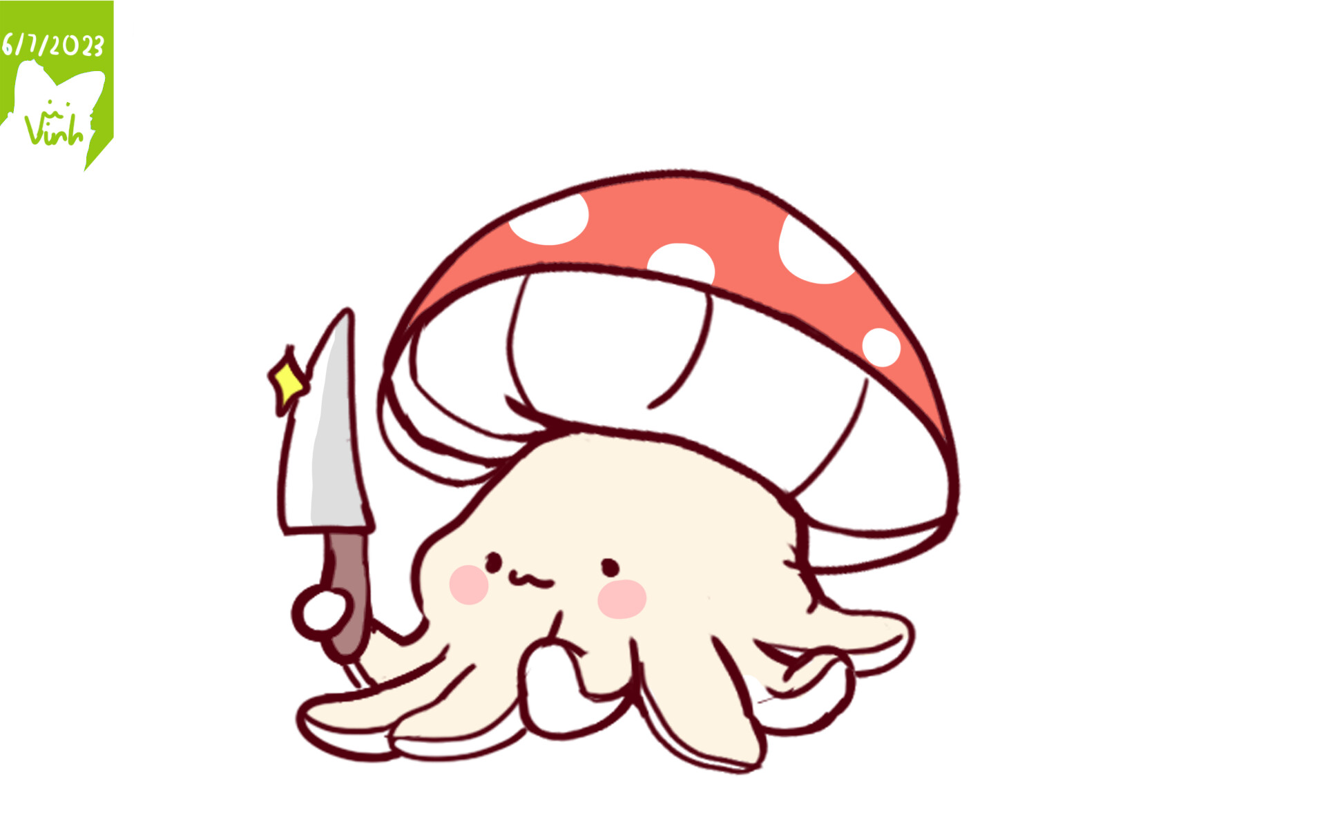 ArtStation - Mushroom octopus