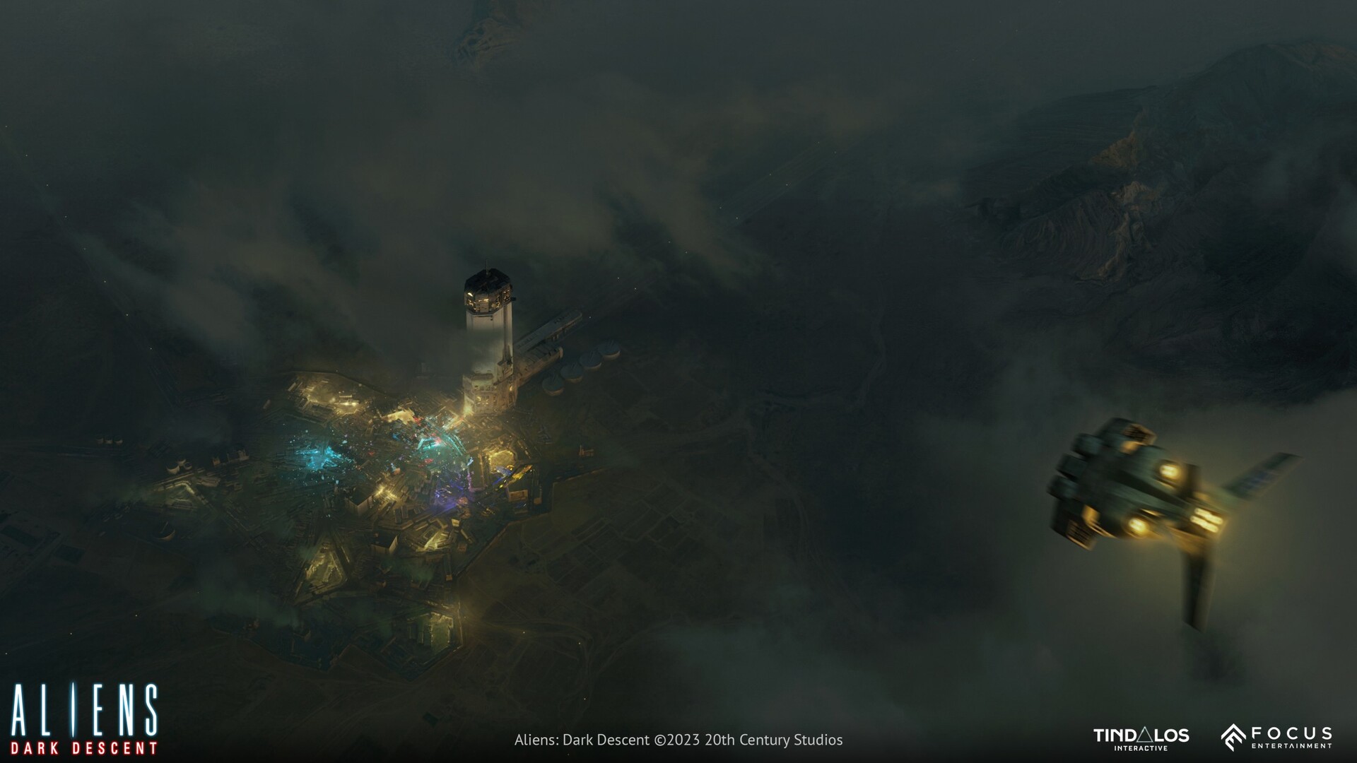 Sergey Kritskiy - Aliens: Dark Descent. Pharos Spire concepts