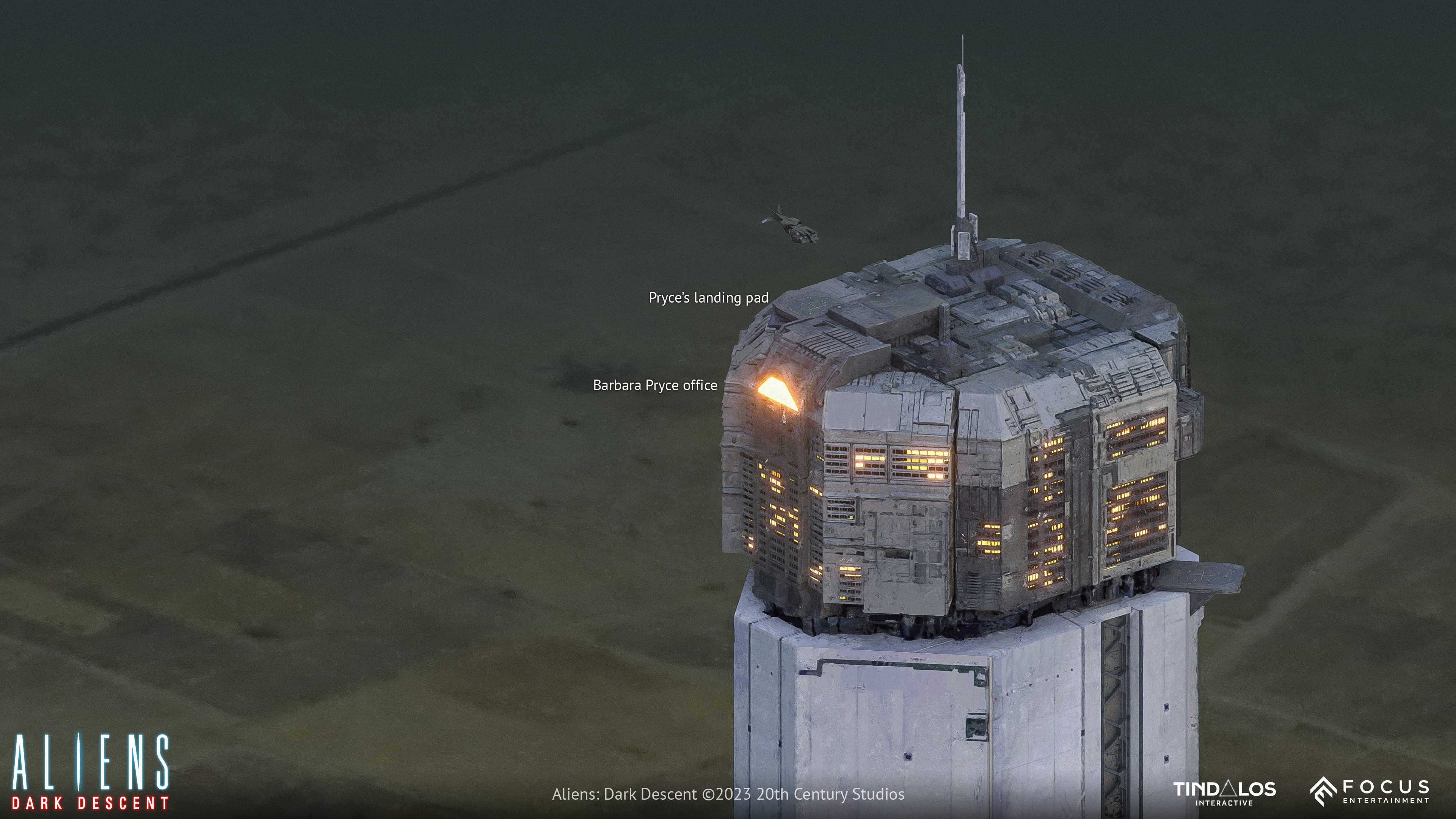 Sergey Kritskiy - Aliens: Dark Descent. Pharos Spire concepts