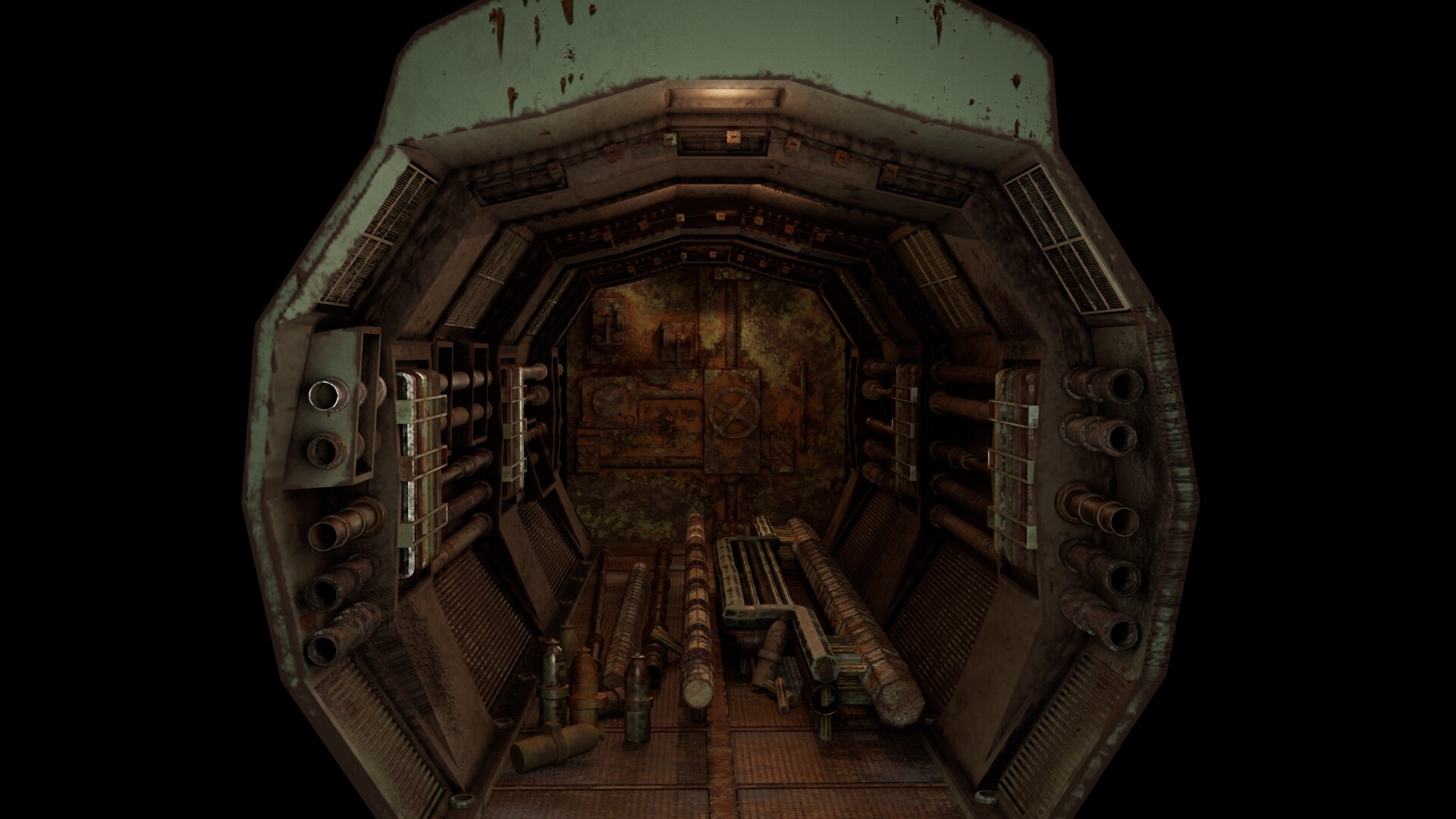 ArtStation - Old corridor