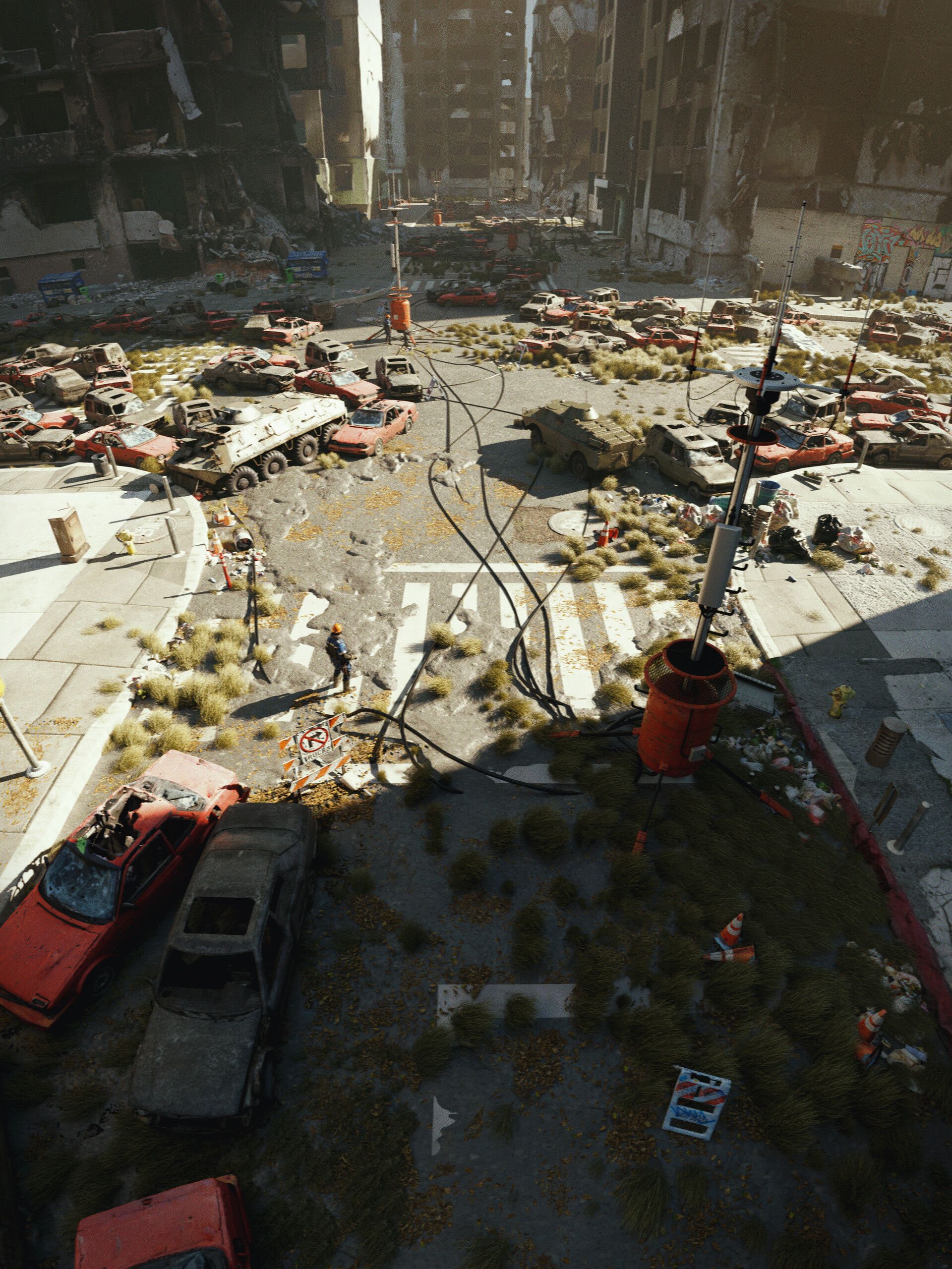 ArtStation - Stuck in Traffic