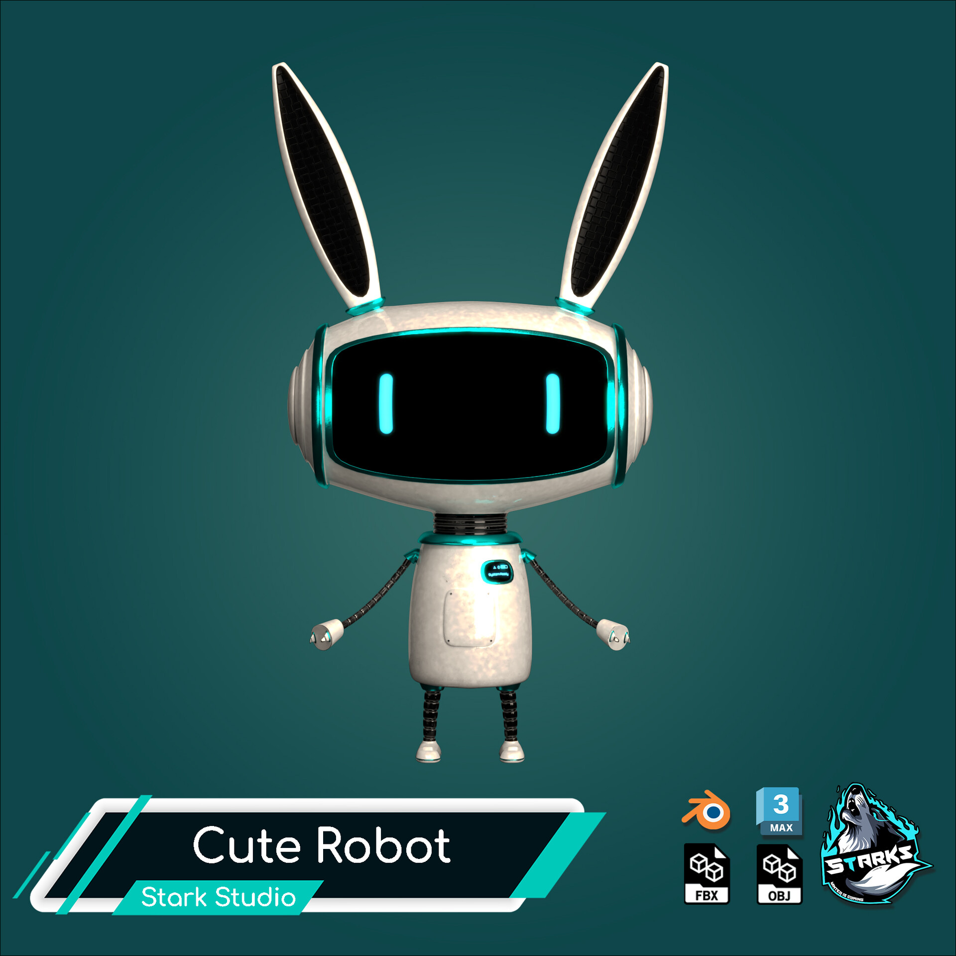 ArtStation - Cute Robot