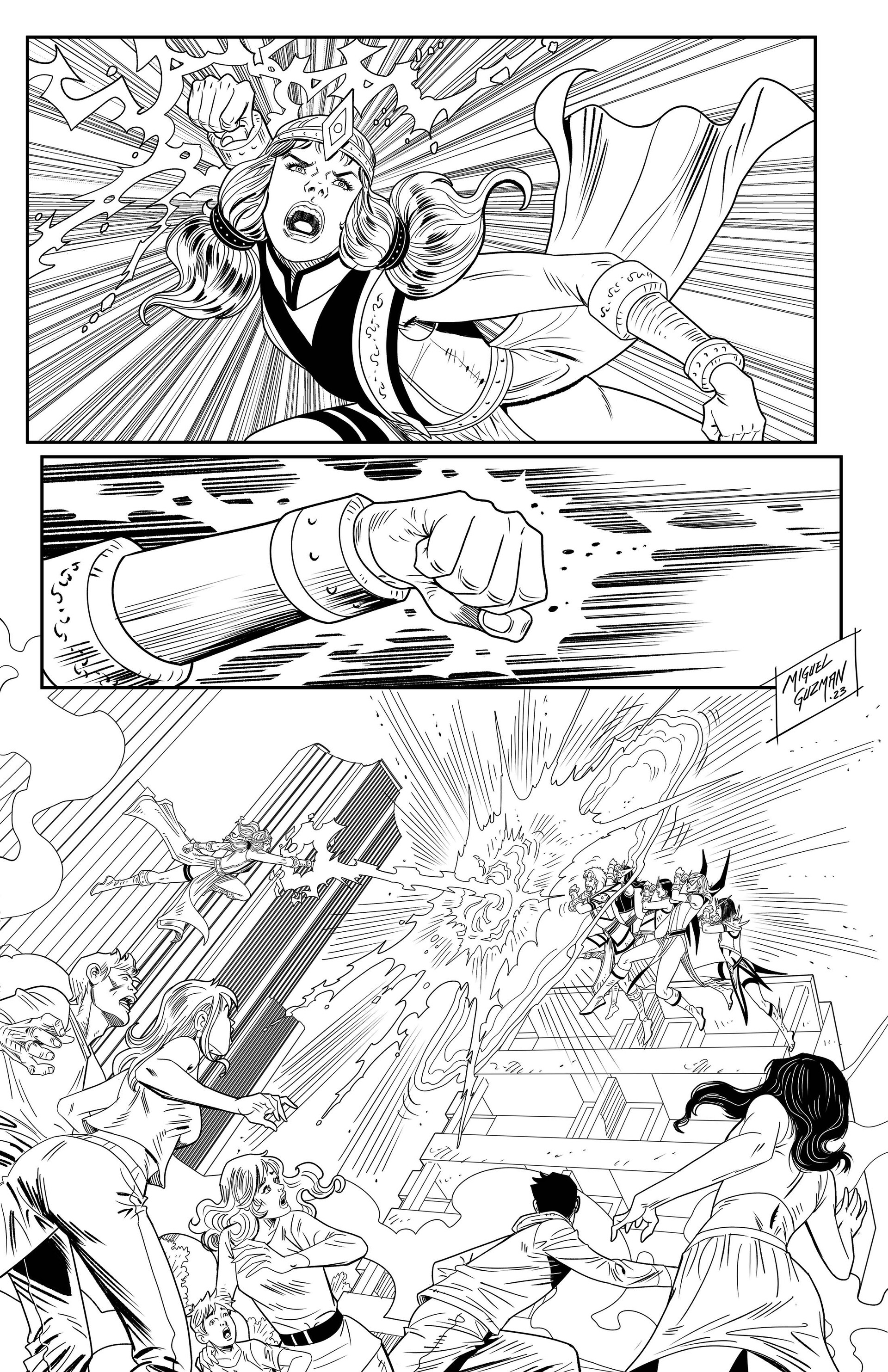 ArtStation - Comic Page