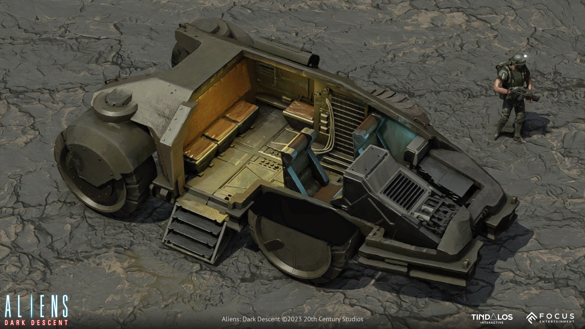 Sergey Kritskiy - Aliens: Dark Descent. ARC concepts