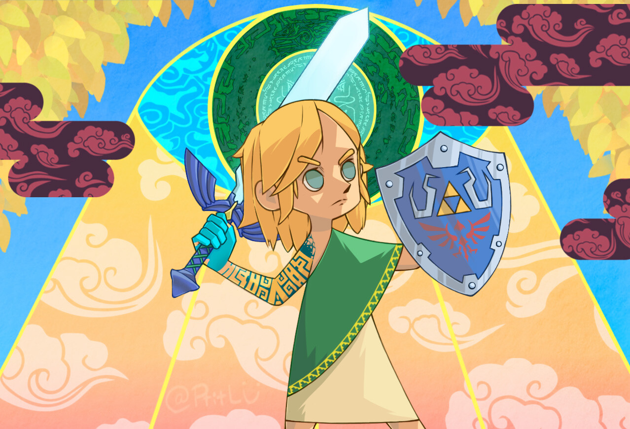 ArtStation - Zelda Illustration