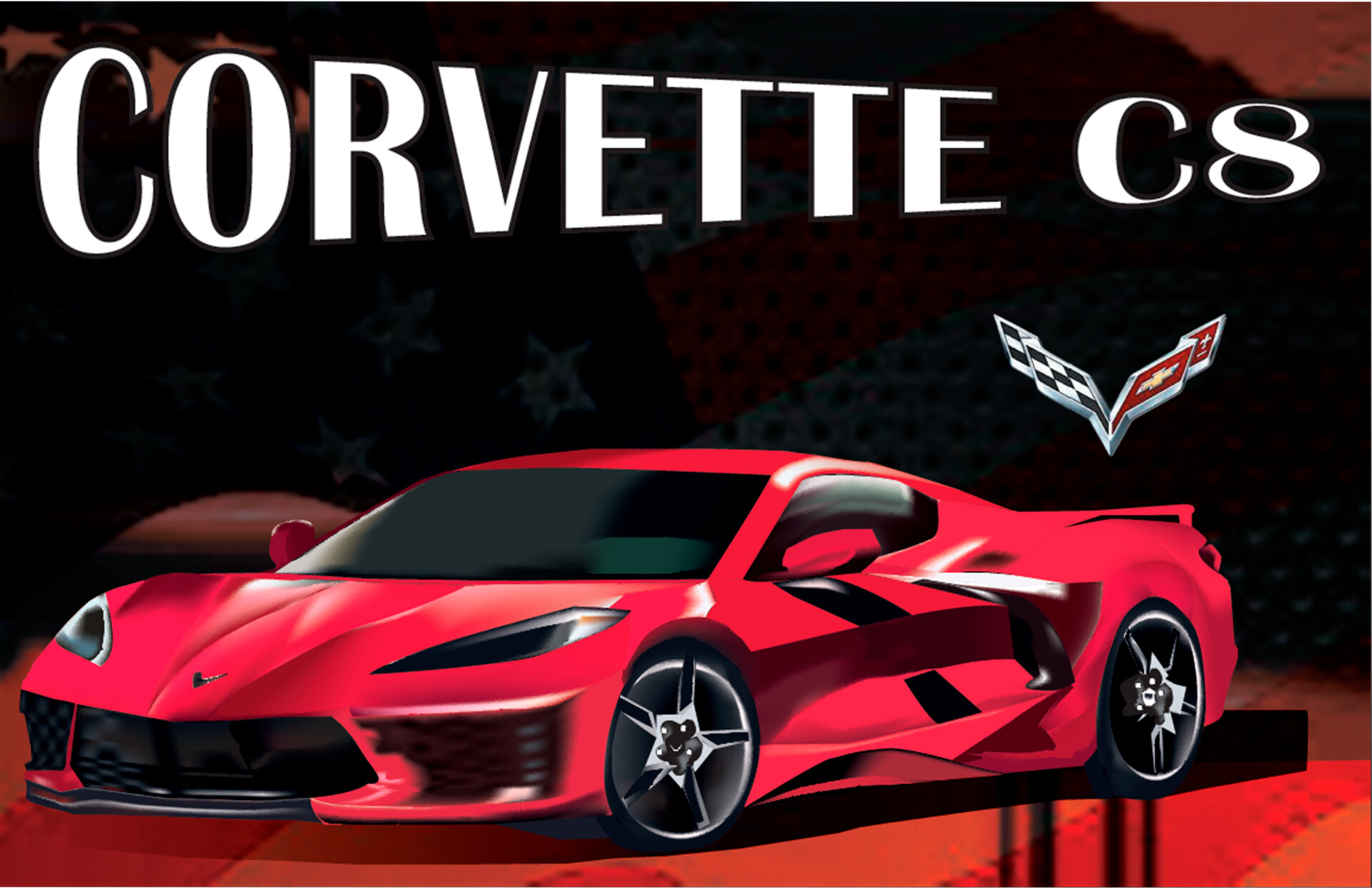 ArtStation - Corvette C8
