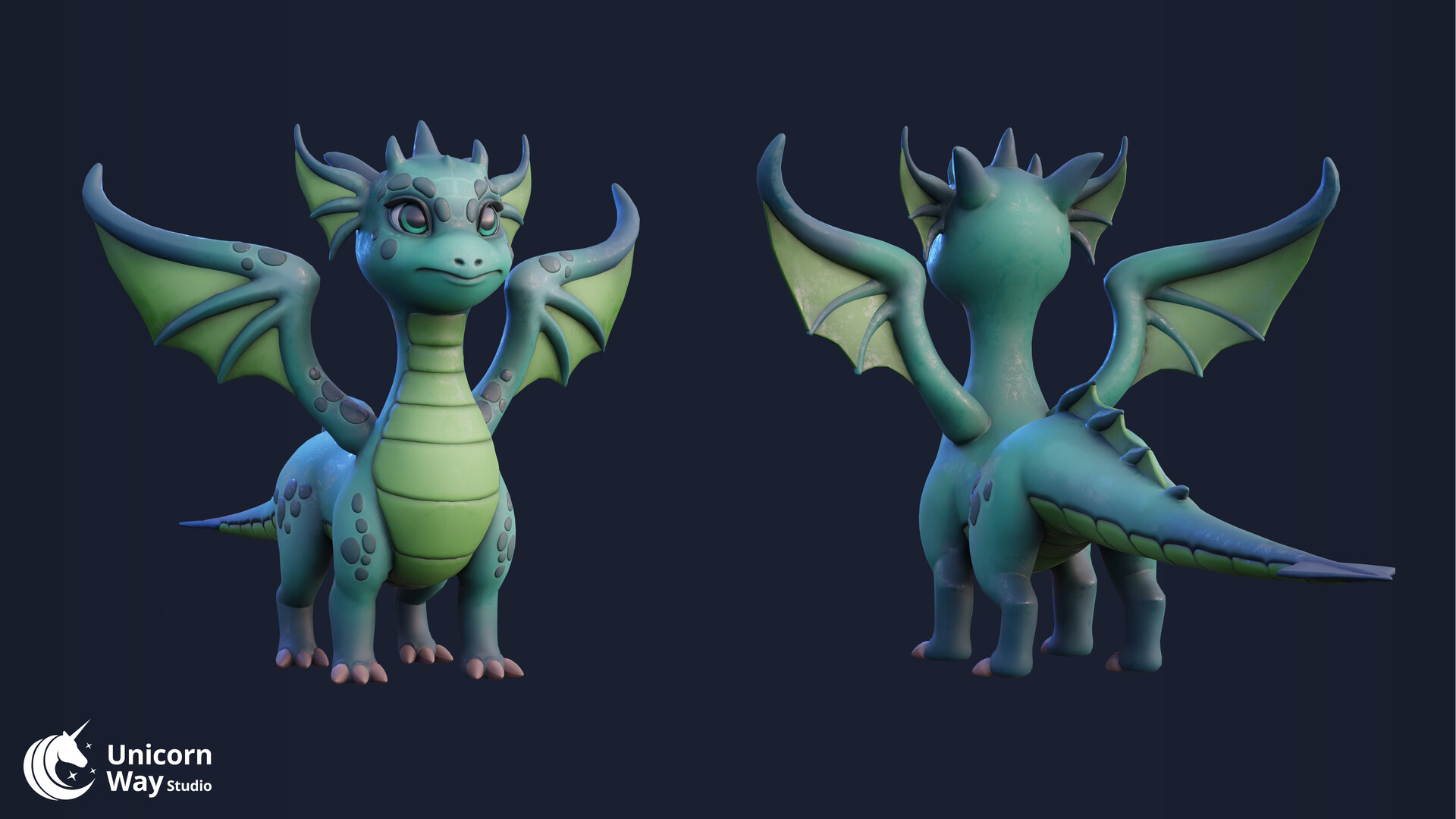 ArtStation - Green Dragon