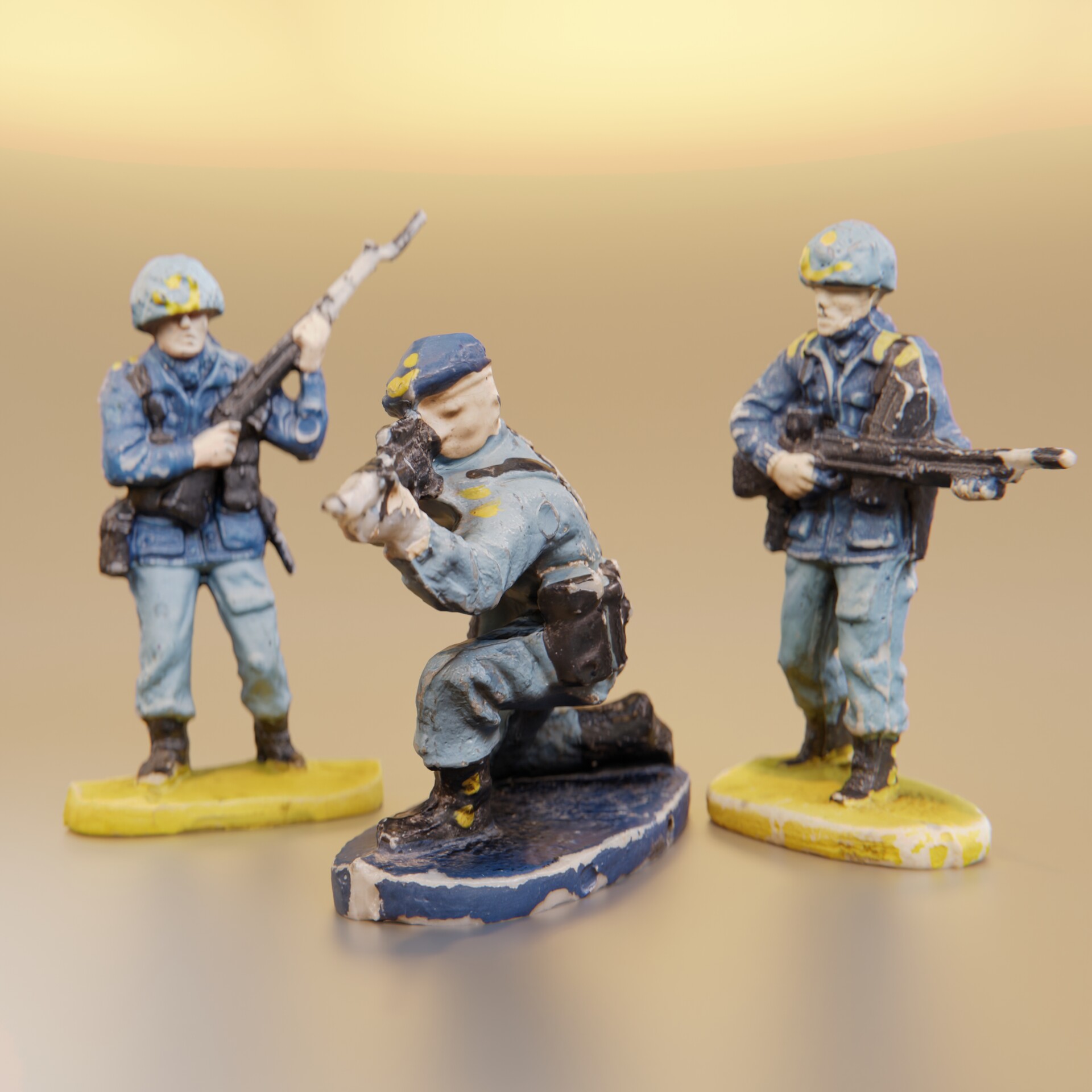ArtStation - UN Toy Soldier - variant 3