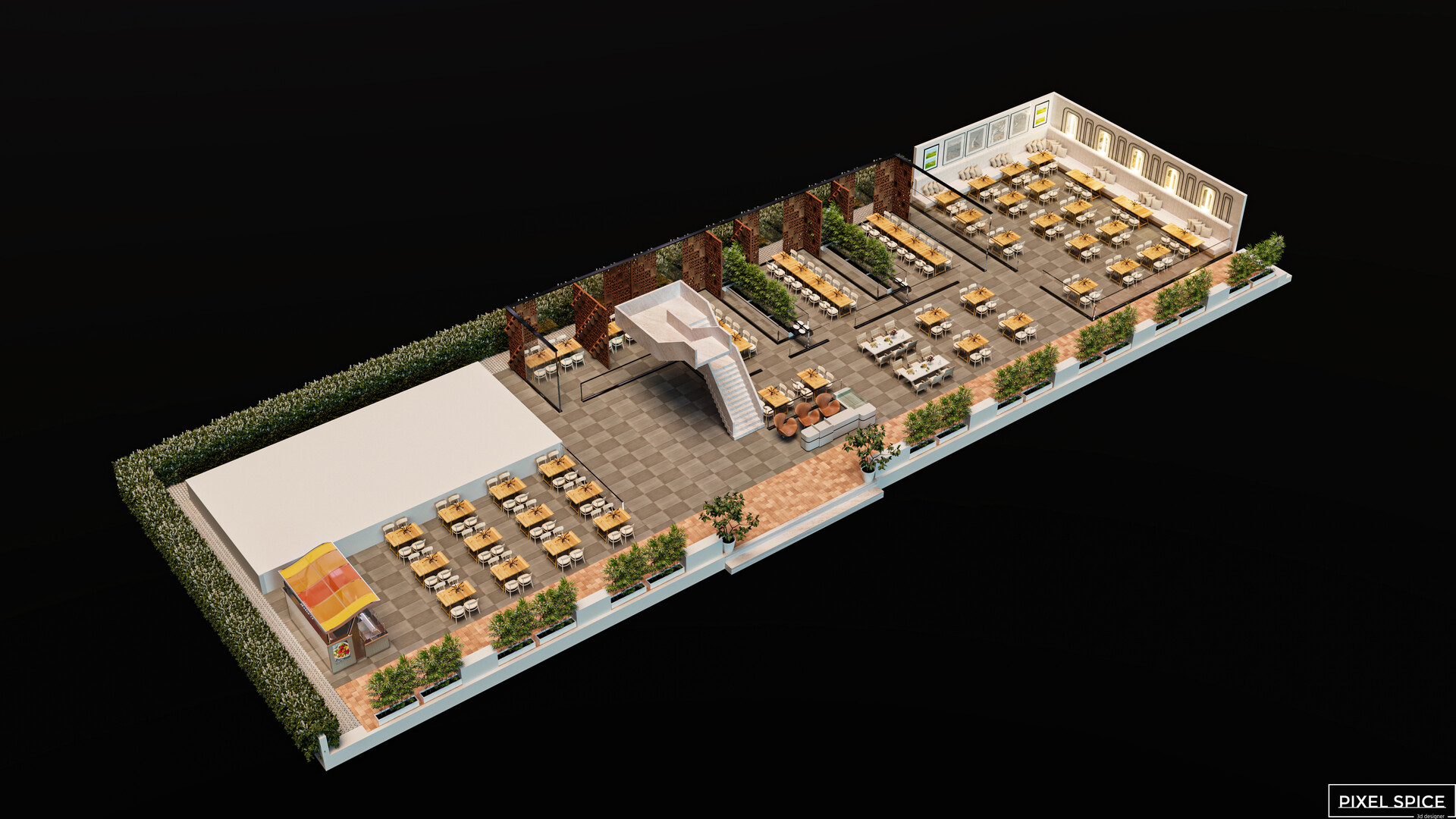 ArtStation - Cut Section 3d View