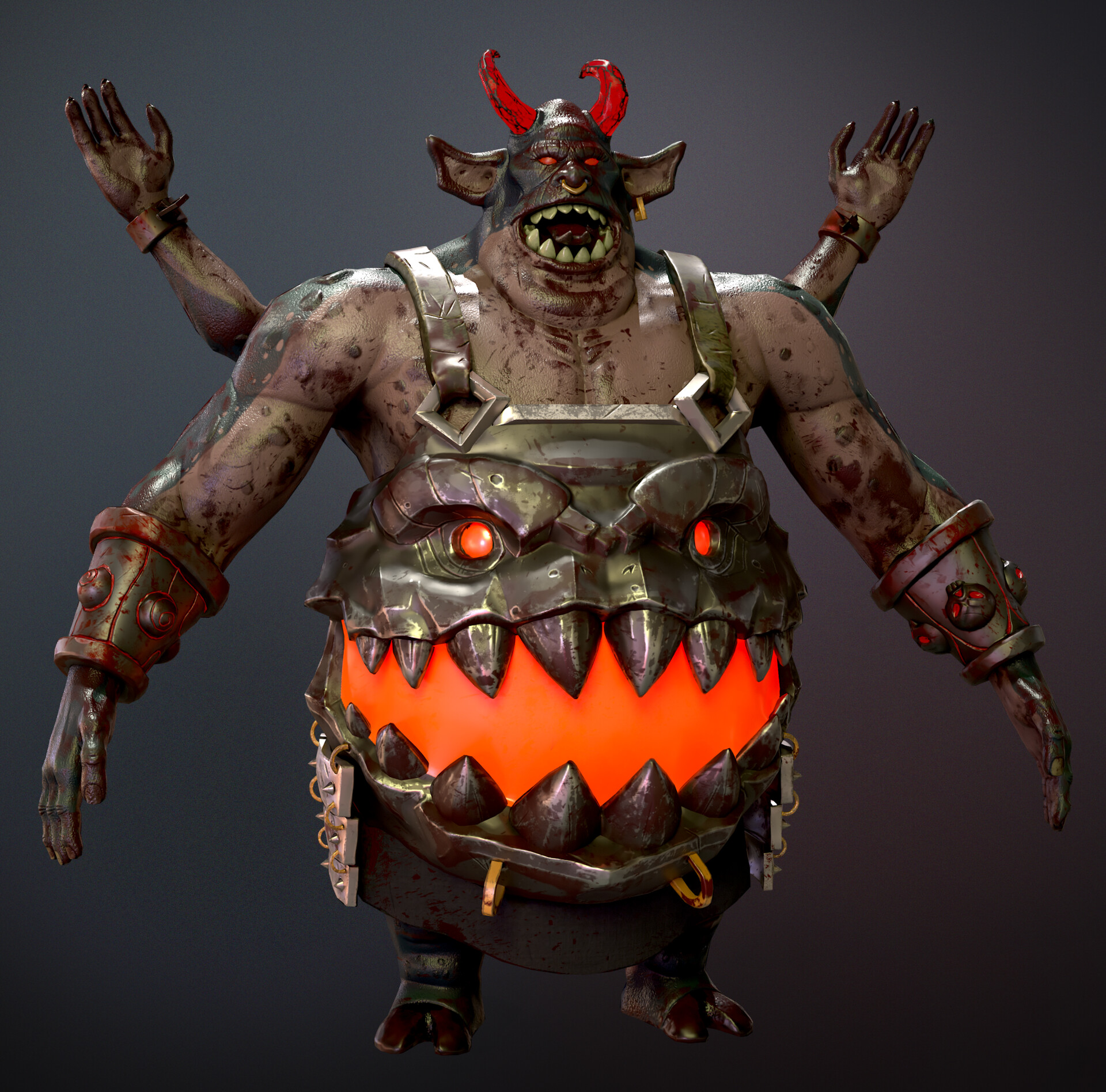 ArtStation - Troll Blacksmith