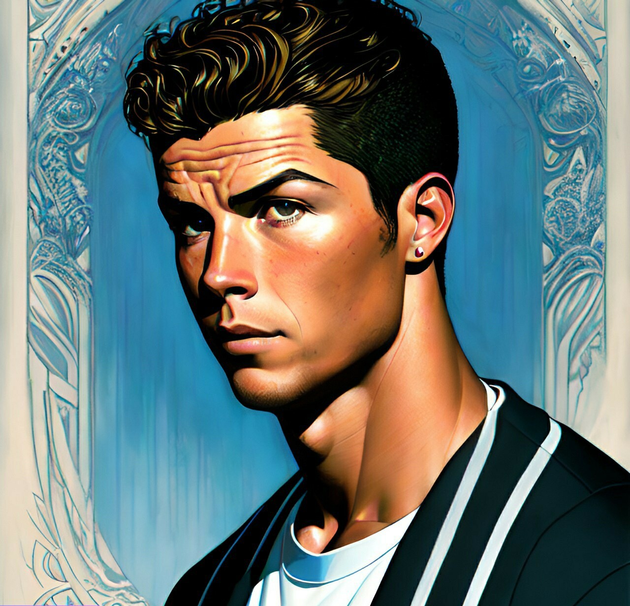 ArtStation - Cristiano Ronaldo AI art
