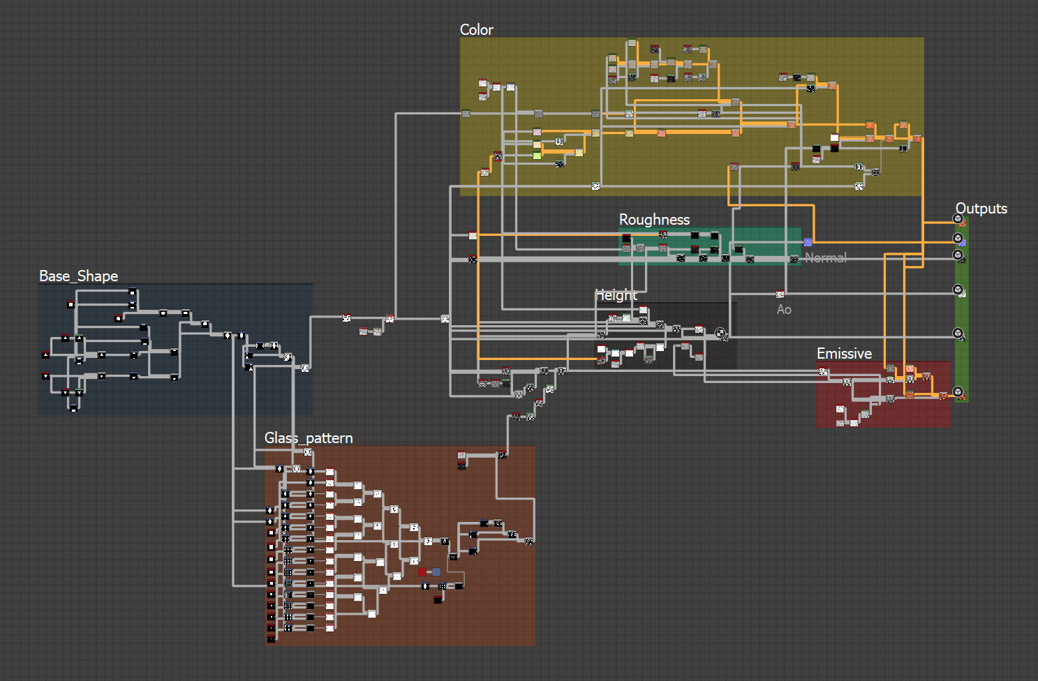 Romain Dross - Stained Glass / Substance Designer