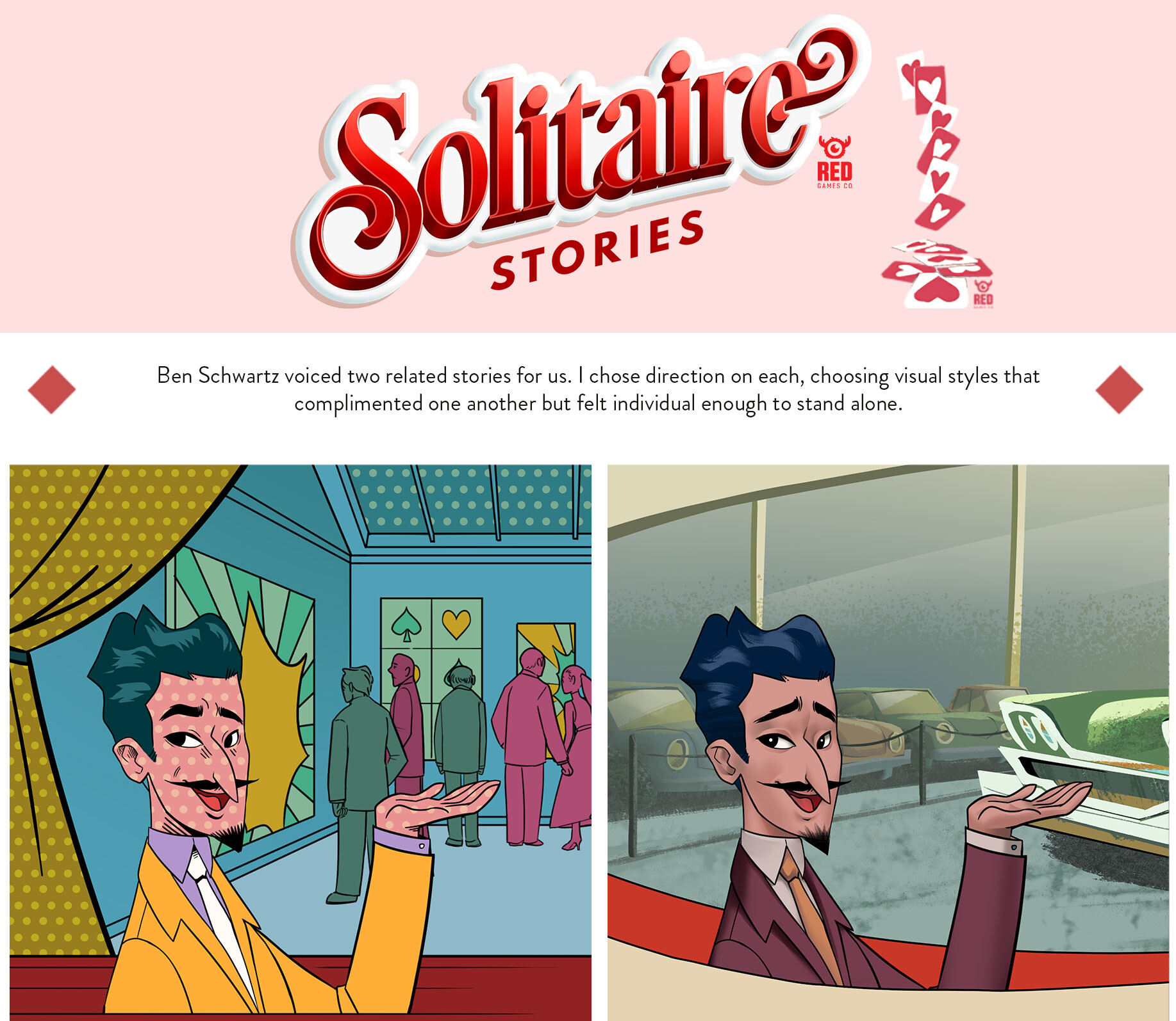 ArtStation - Solitaire Stories featuring Ben Schwartz
