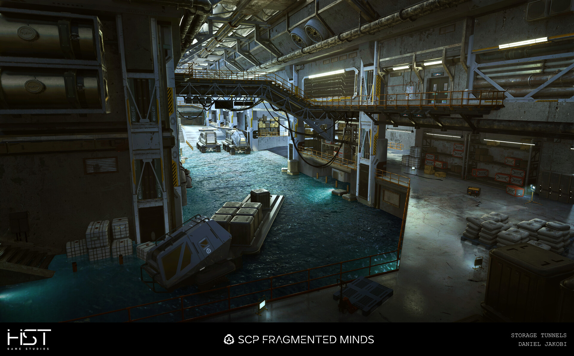 Daniel Jakobi - SCP: Fragmented Minds - Storage Tunnels