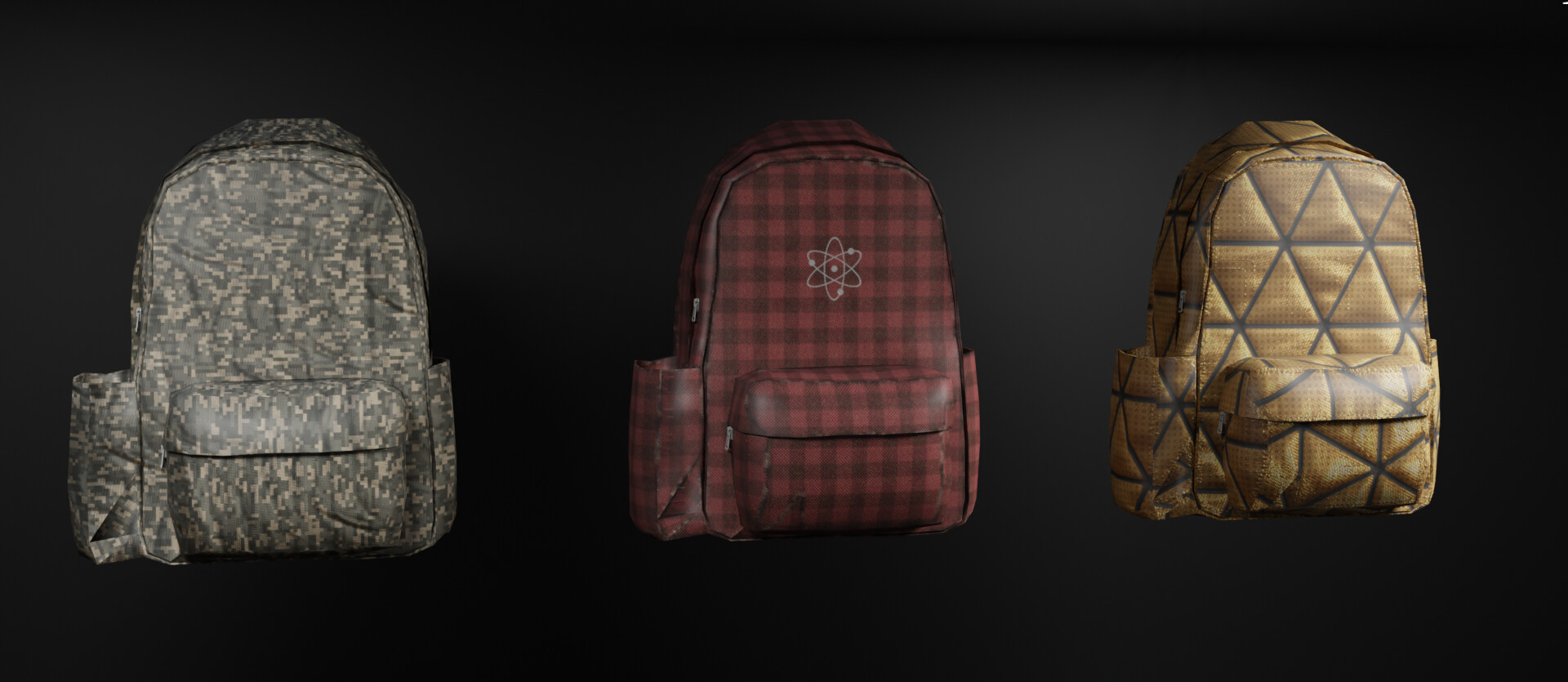ArtStation - UGC Backpacks