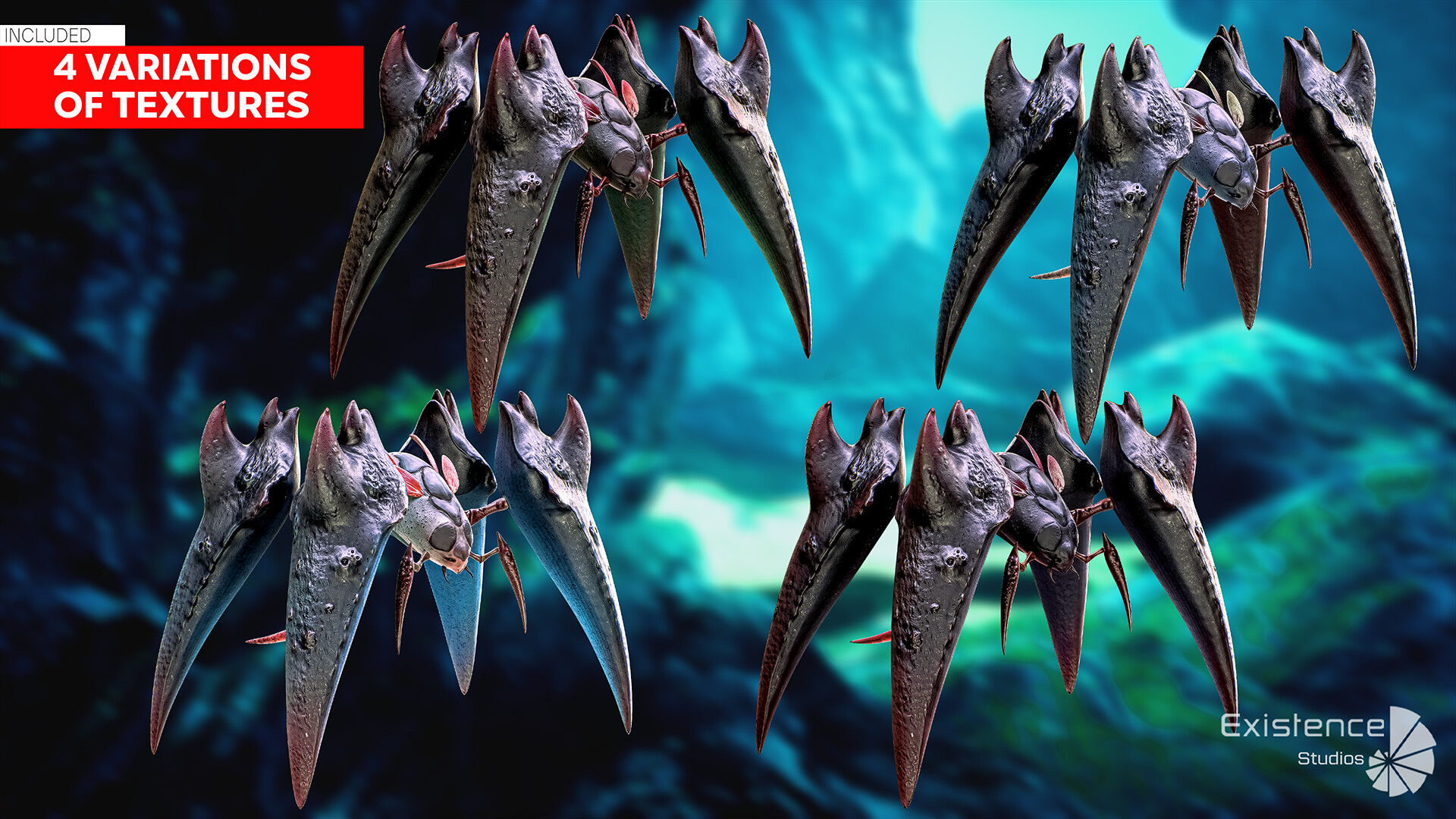 Existence - The Crayfish Spider Crab - lowpoly fish ocean predator ...