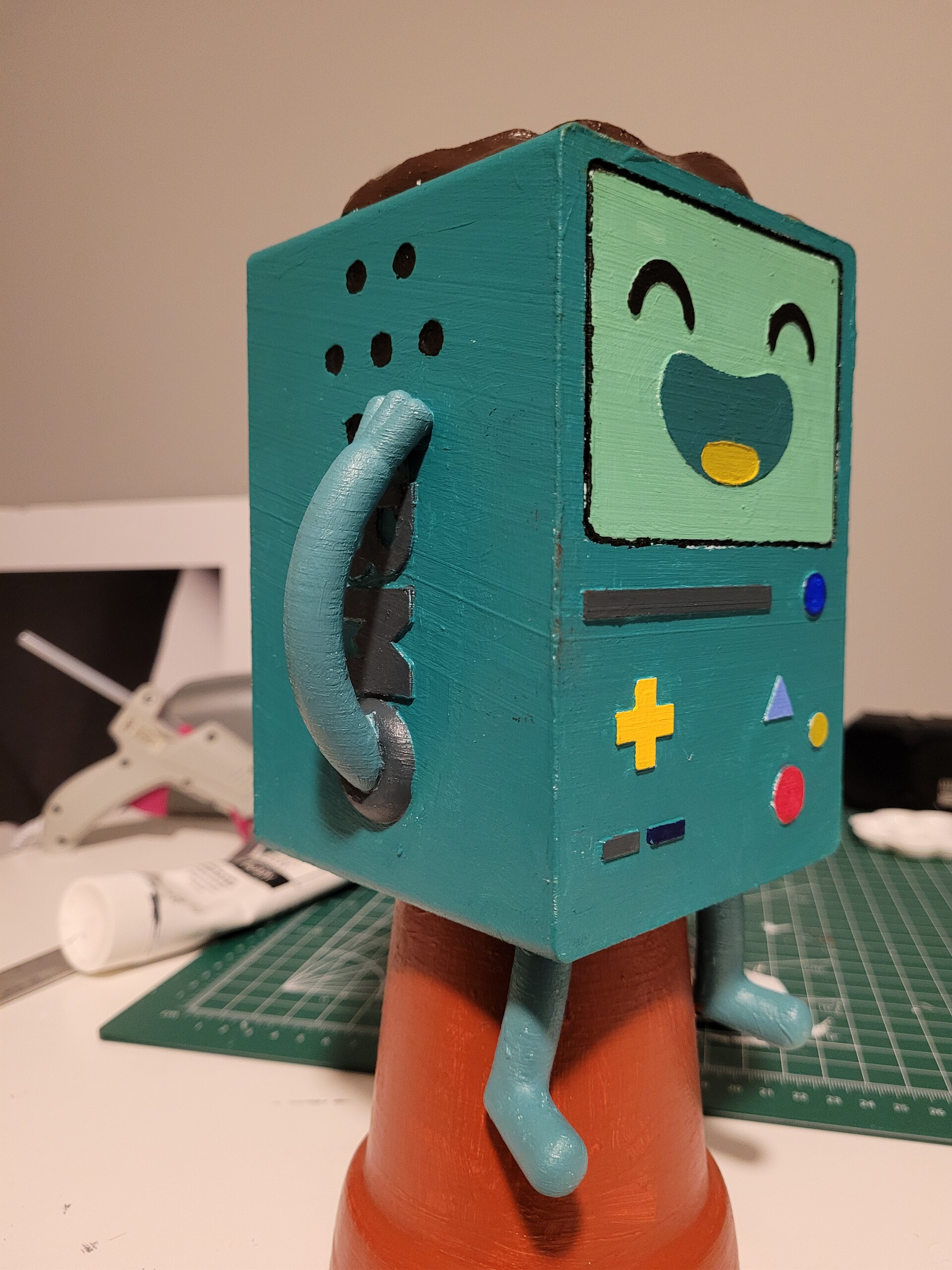Logan Heister - 3D printed BMO Flower Pot