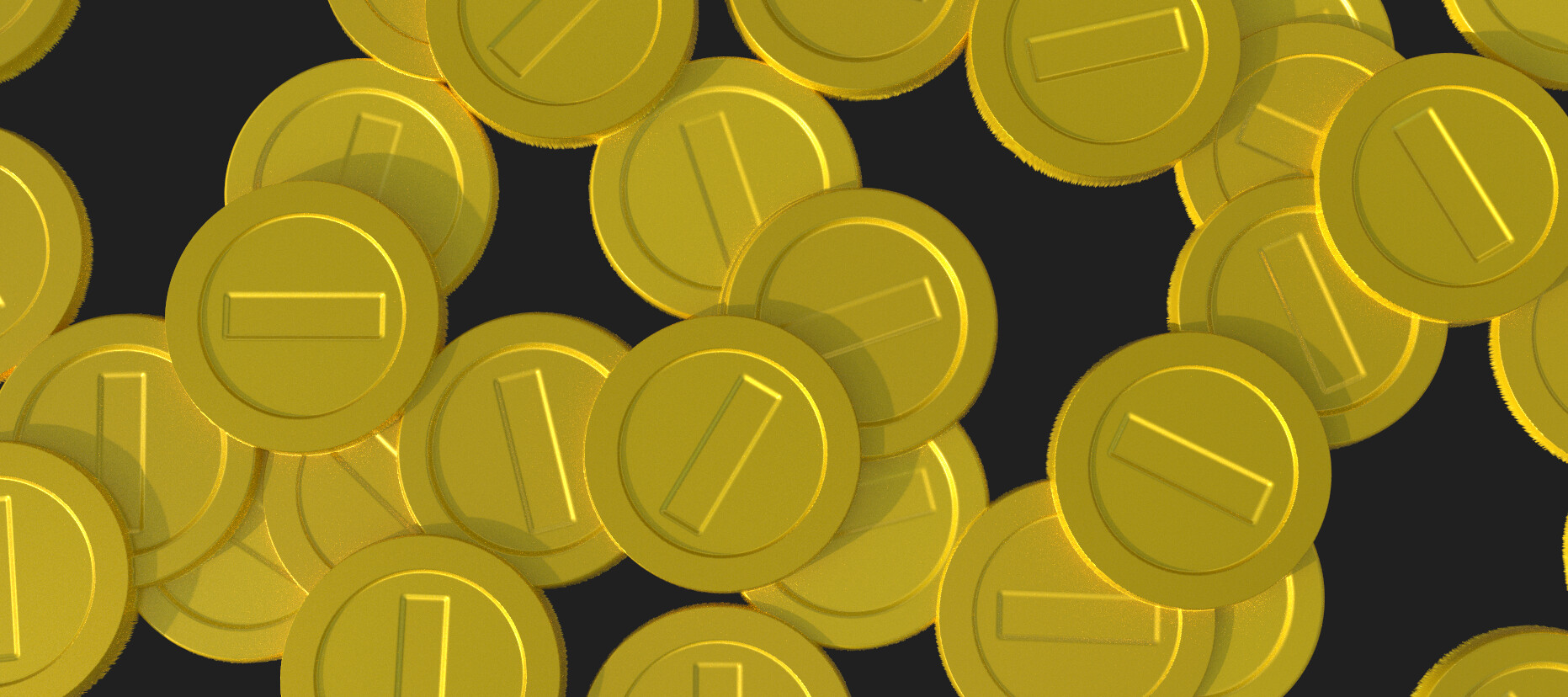 ArtStation - learning substance designer - mario coins
