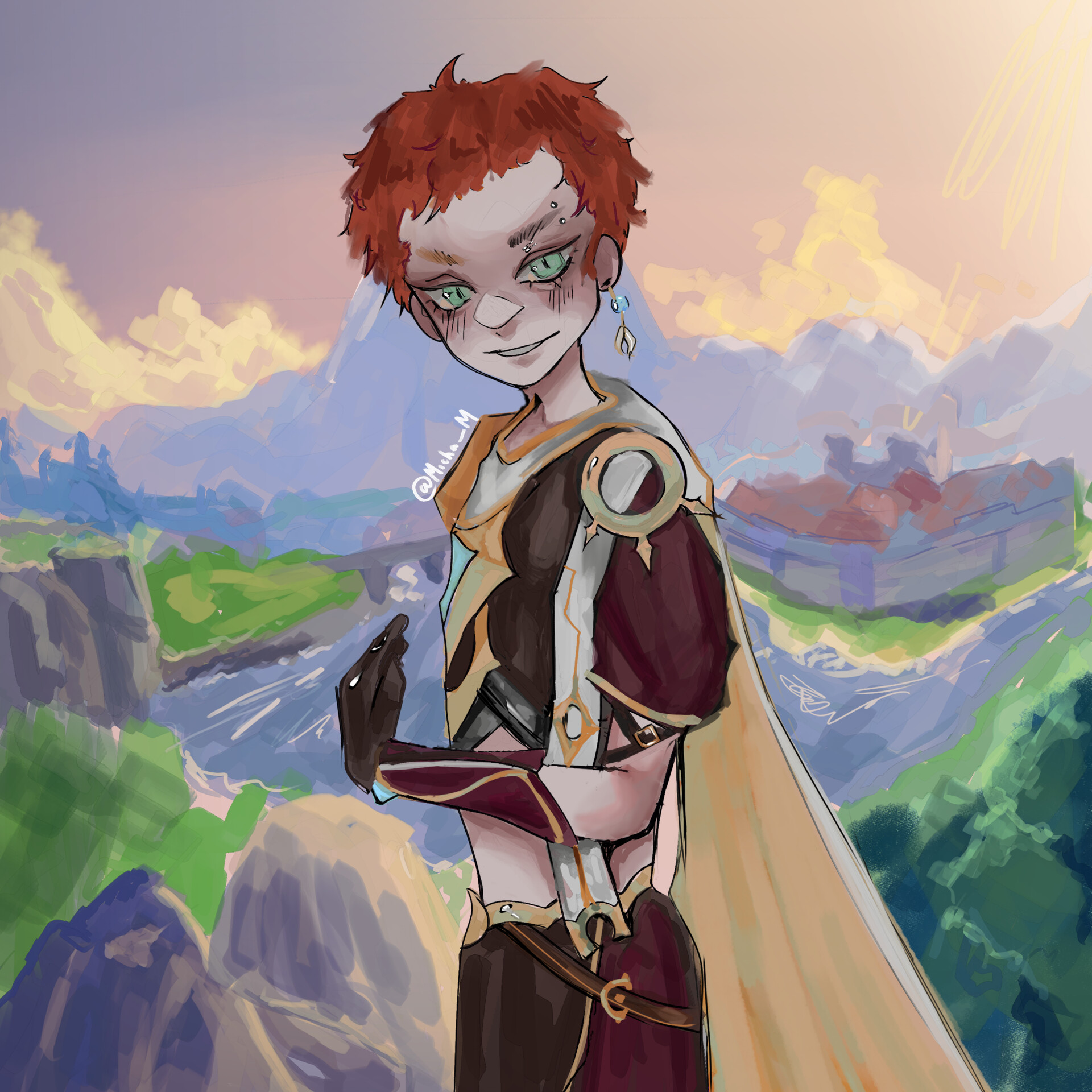 ArtStation - Genshin Impact OC