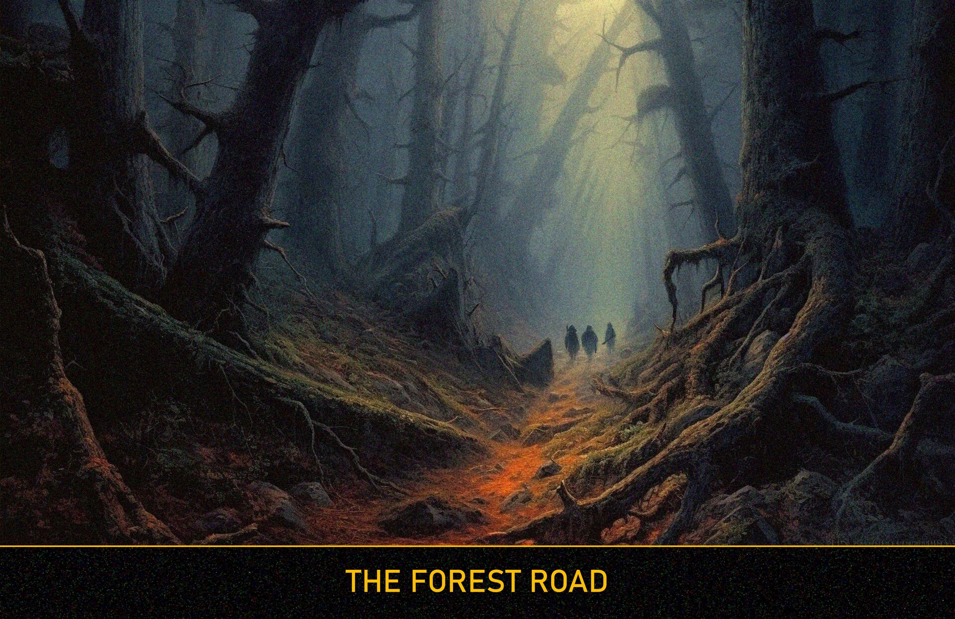 ArtStation - THE FOREST ROAD