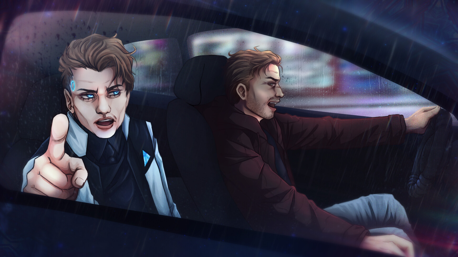 ArtStation - D:BH RK900 AND GAVIN