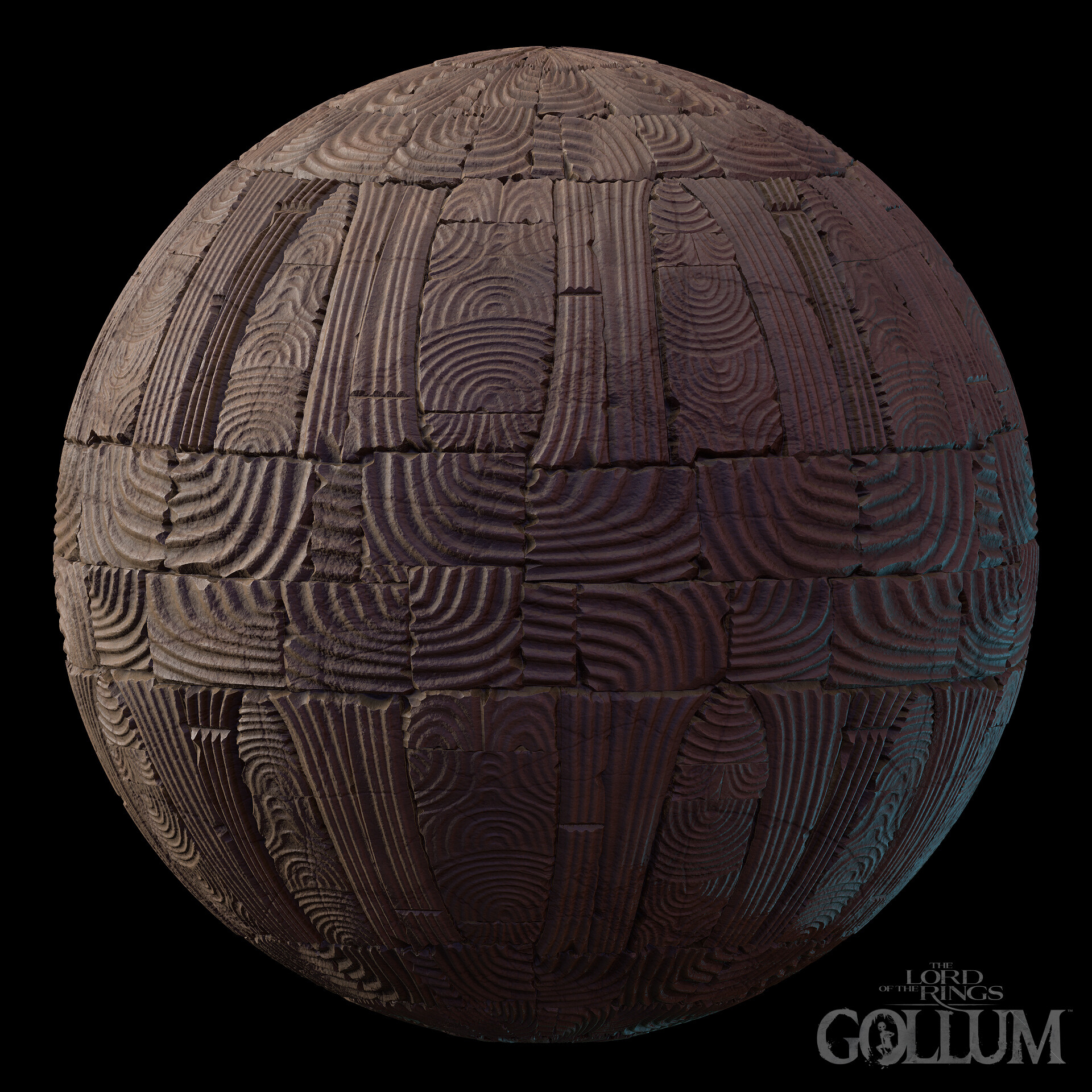 ArtStation - Carved Surfaces, TLotR: Gollum