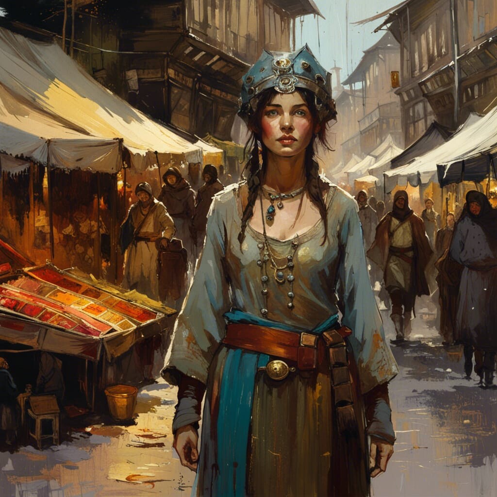 Medieval Merchant Woman