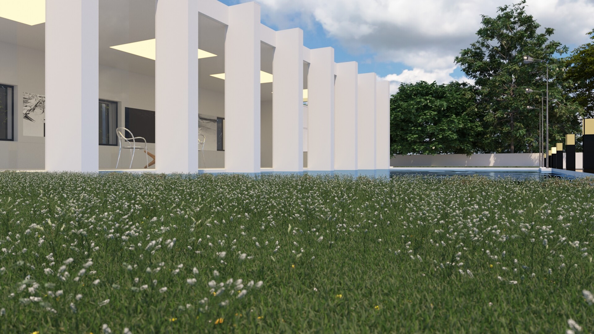 ArtStation - OPEN AREA EXTERIOR 3DS MAX RENDER VRAY-6.