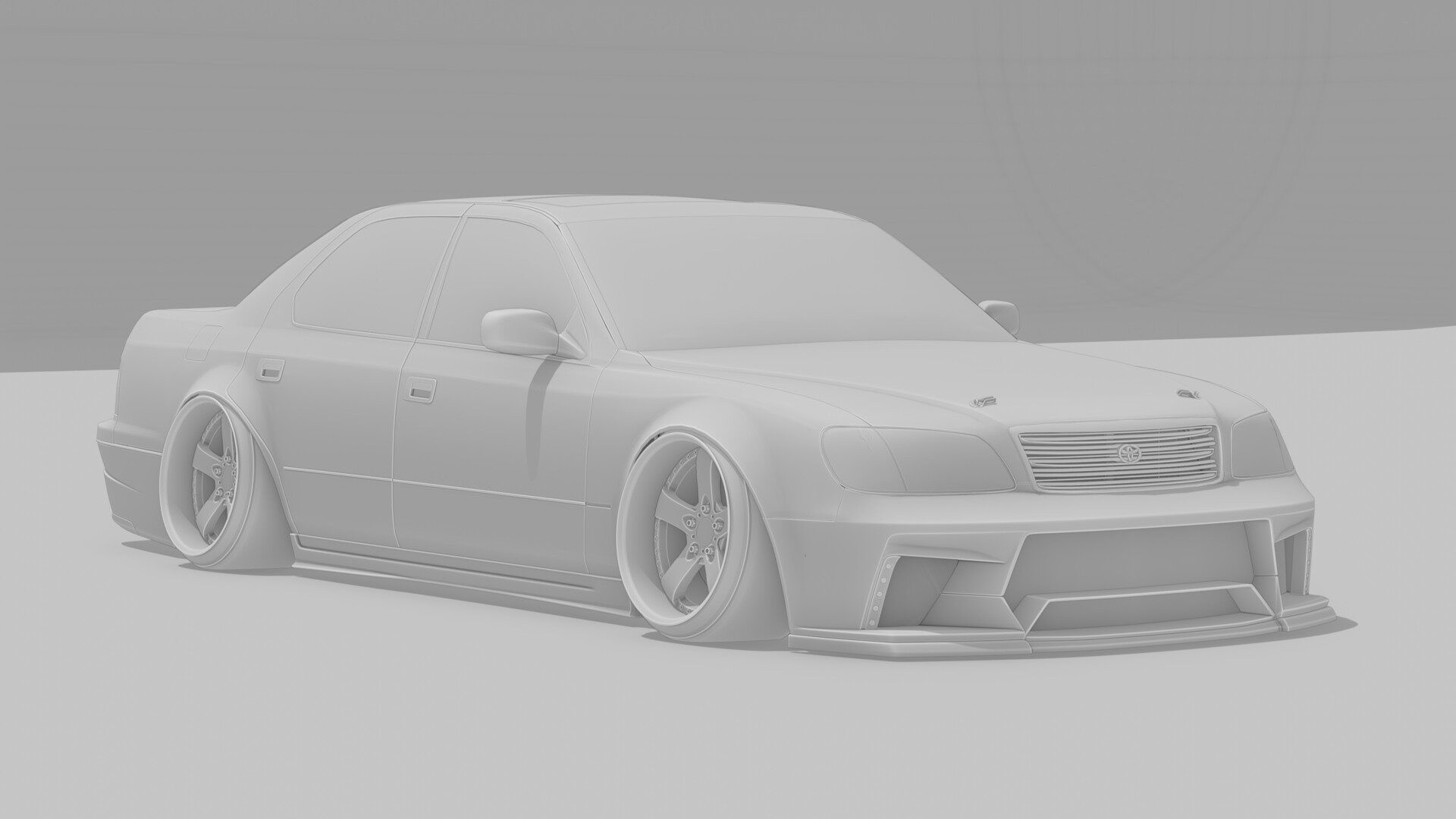 ArtStation - Toyota Celsior UCF21 DKG