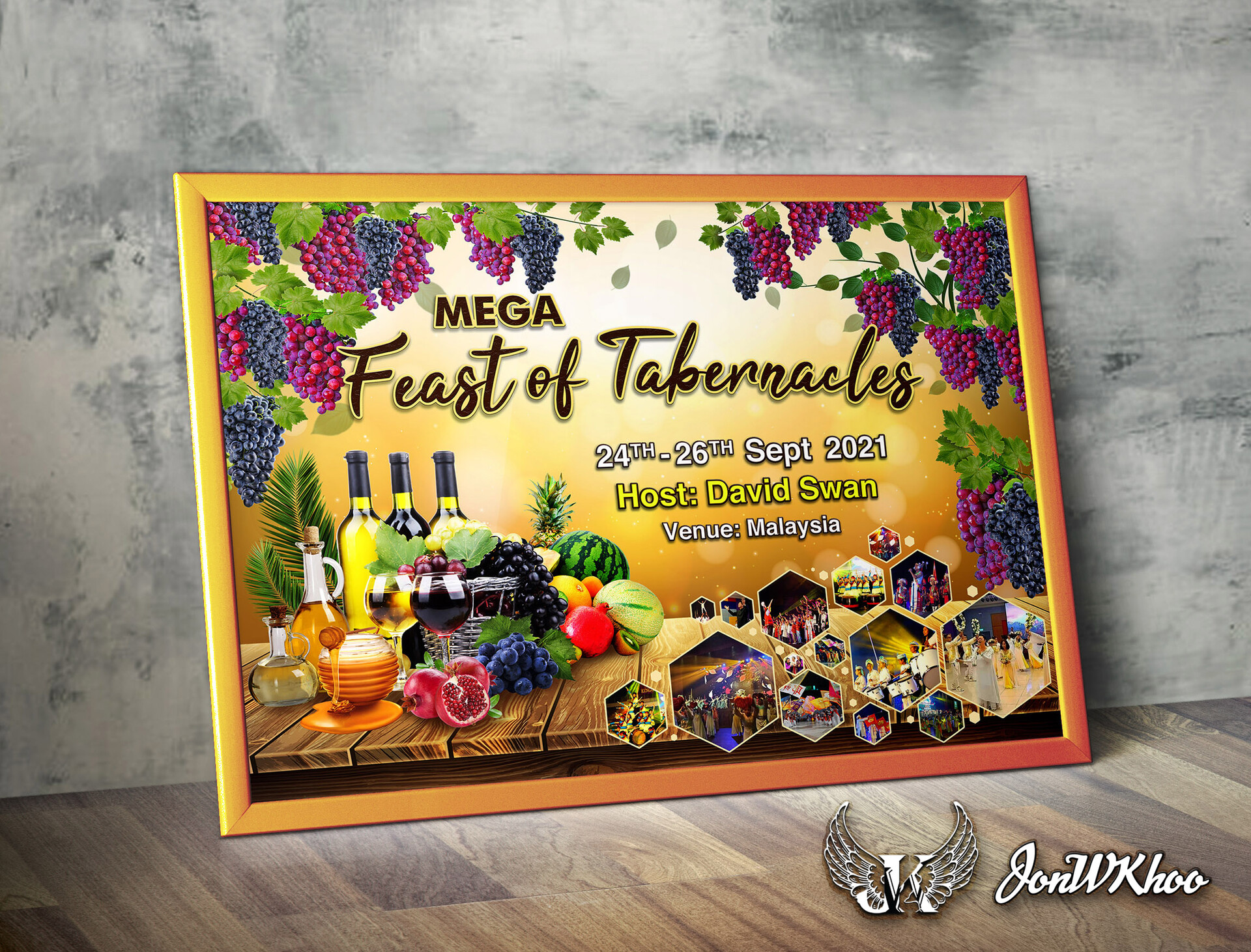 ArtStation - Feast Of Tabernacles 2021 | Poster Design