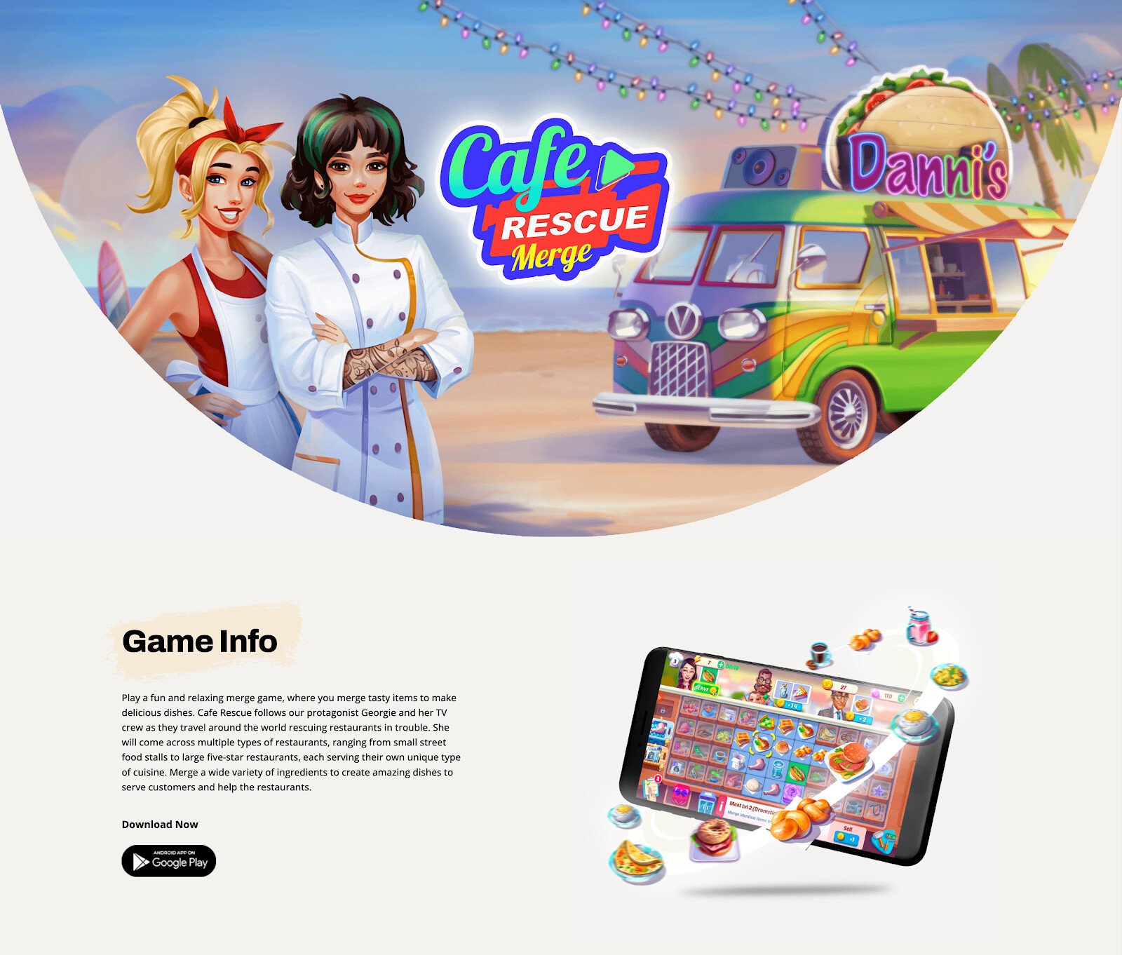 ArtStation - Merge Game - Cafe Rescue (Cooking theme)