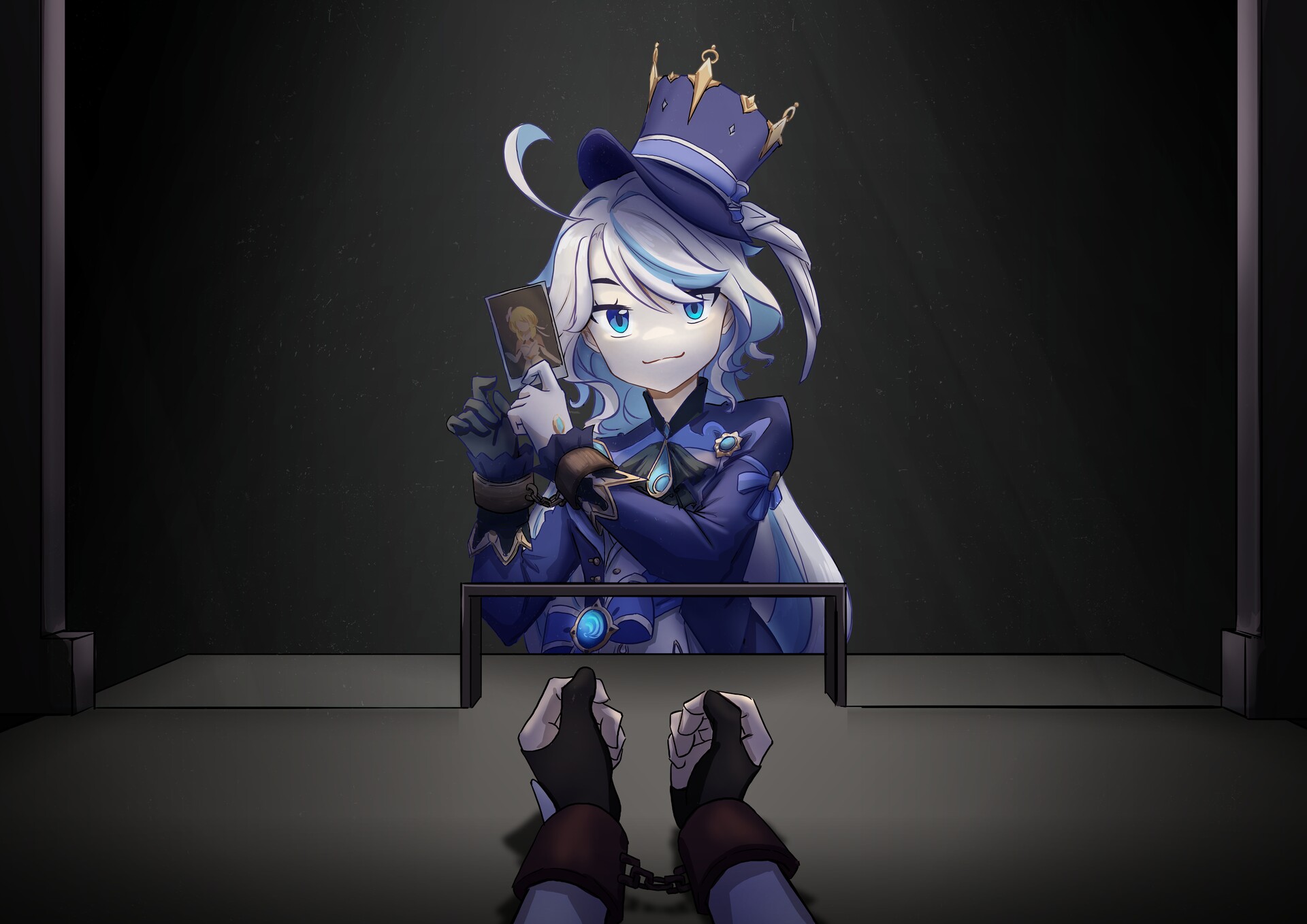 ArtStation - Genshin Furina fan art