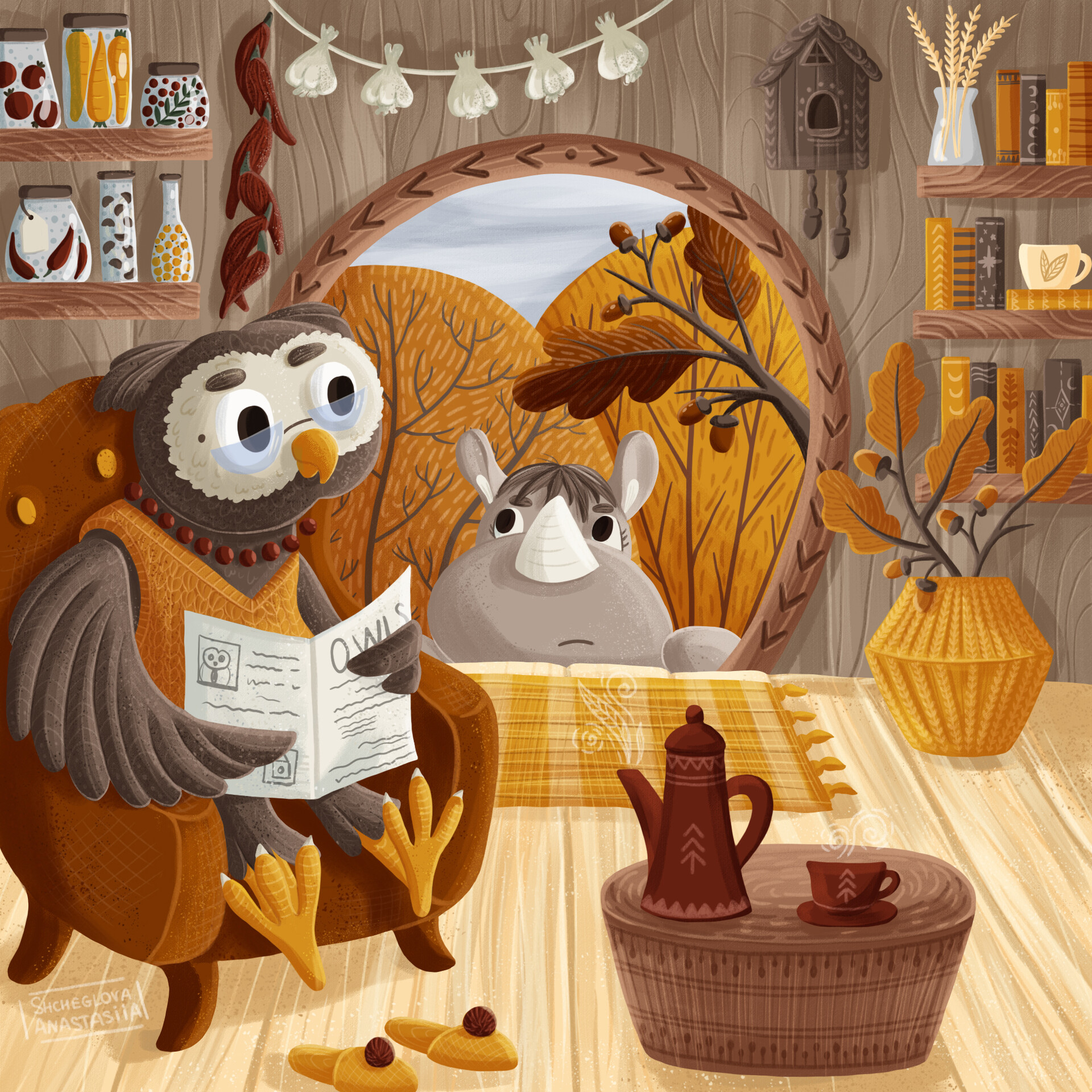 ArtStation - Owl Judy