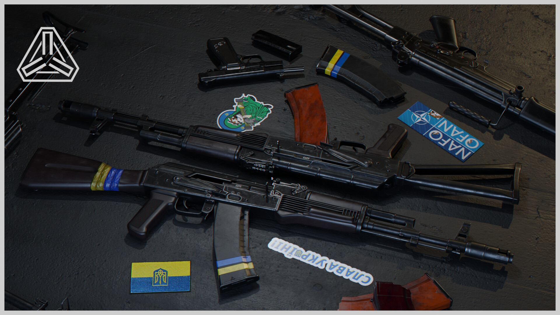 Nicholas Vertkas - Ukrainian AK-74M & AKS-74M