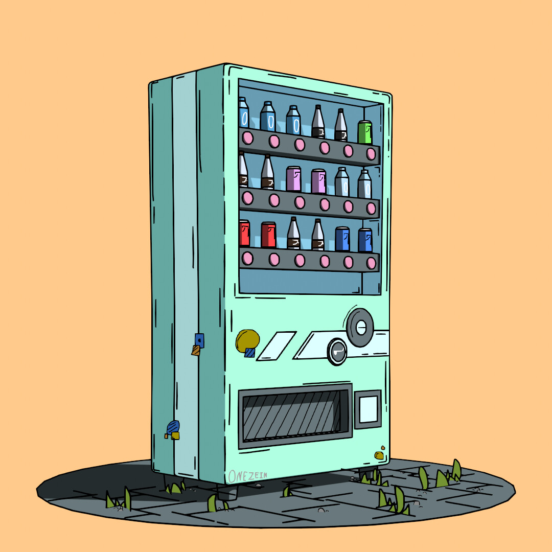 ArtStation - Vending machine
